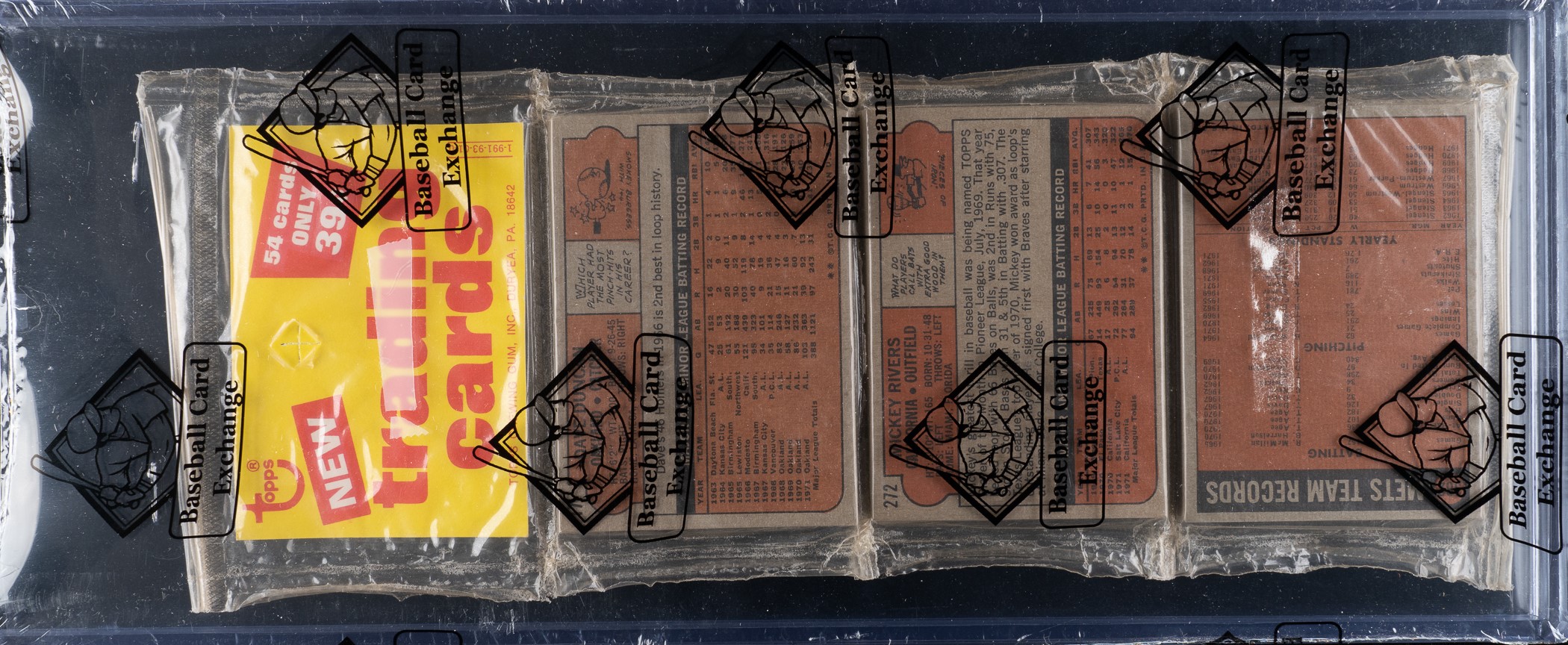 Rare 1972 Topps Unopened Rack Pack - Carl Yastrzemski and Roberto ...
