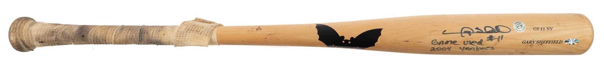 2004 Gary Sheffield New York Yankees Signed Game-Used Bat - PSA/DNA ...