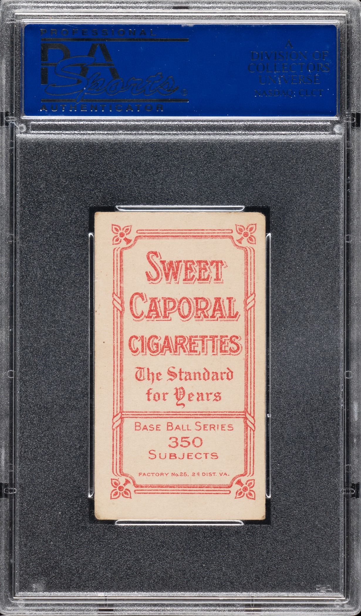 1909-1911 T206 White Border Ty Cobb Portrait Red Background PSA VG-EX 4 ...