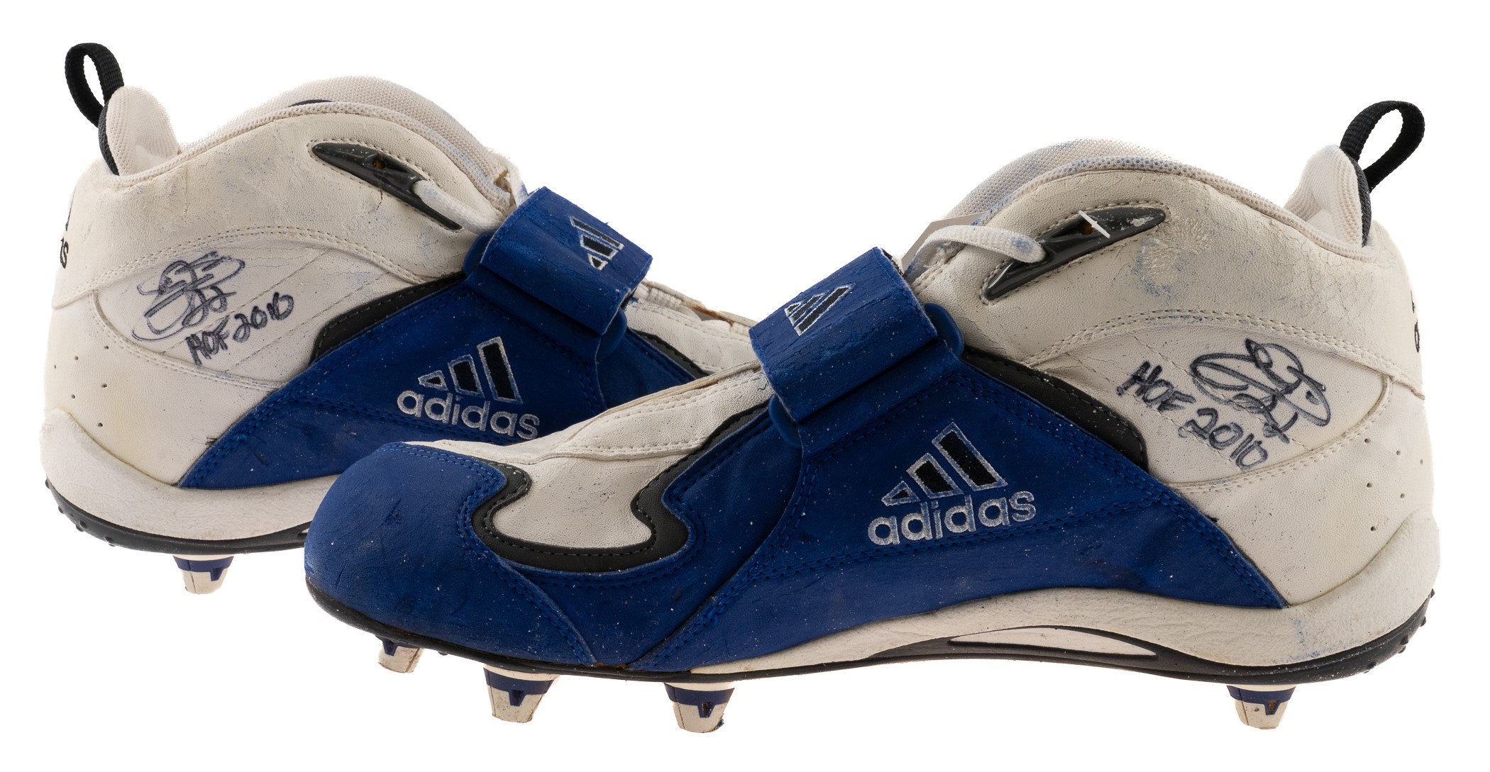 2001 Emmitt Smith Dallas Cowboys Signed Game-Used Cleats - MEARS | REA ...