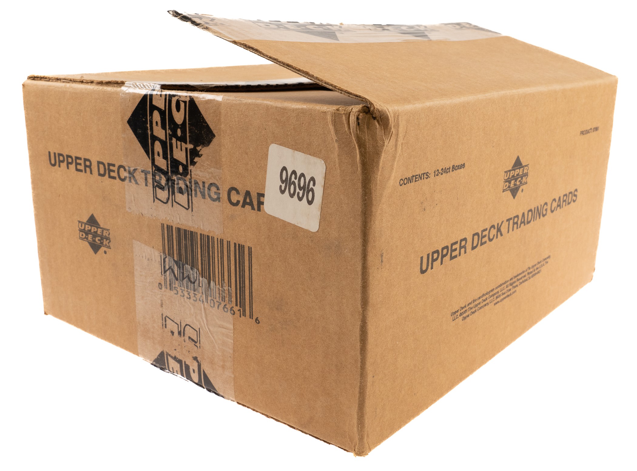 2001 Upper Deck Golf Premiere Edition Unopened Hobby Case (12 Boxes ...