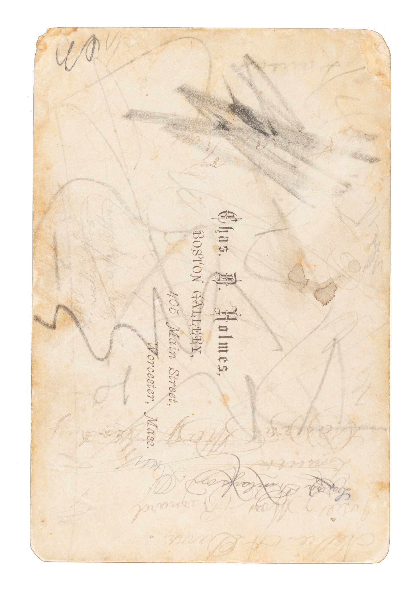 1880 Worcester Ruby Legs Team Cabinet (Inaugural Season) Featuring John ...