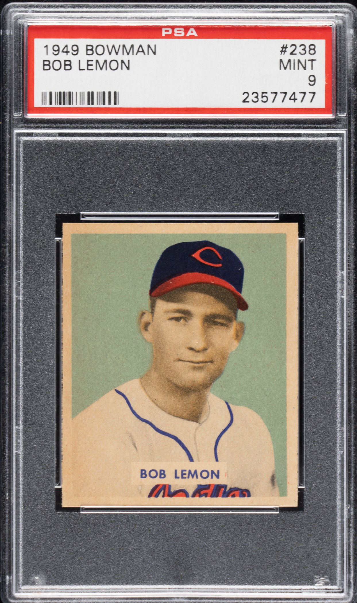 1949 Bowman #238 Bob Lemon Rookie PSA MINT 9 - 1 of 3 - Highest Graded ...