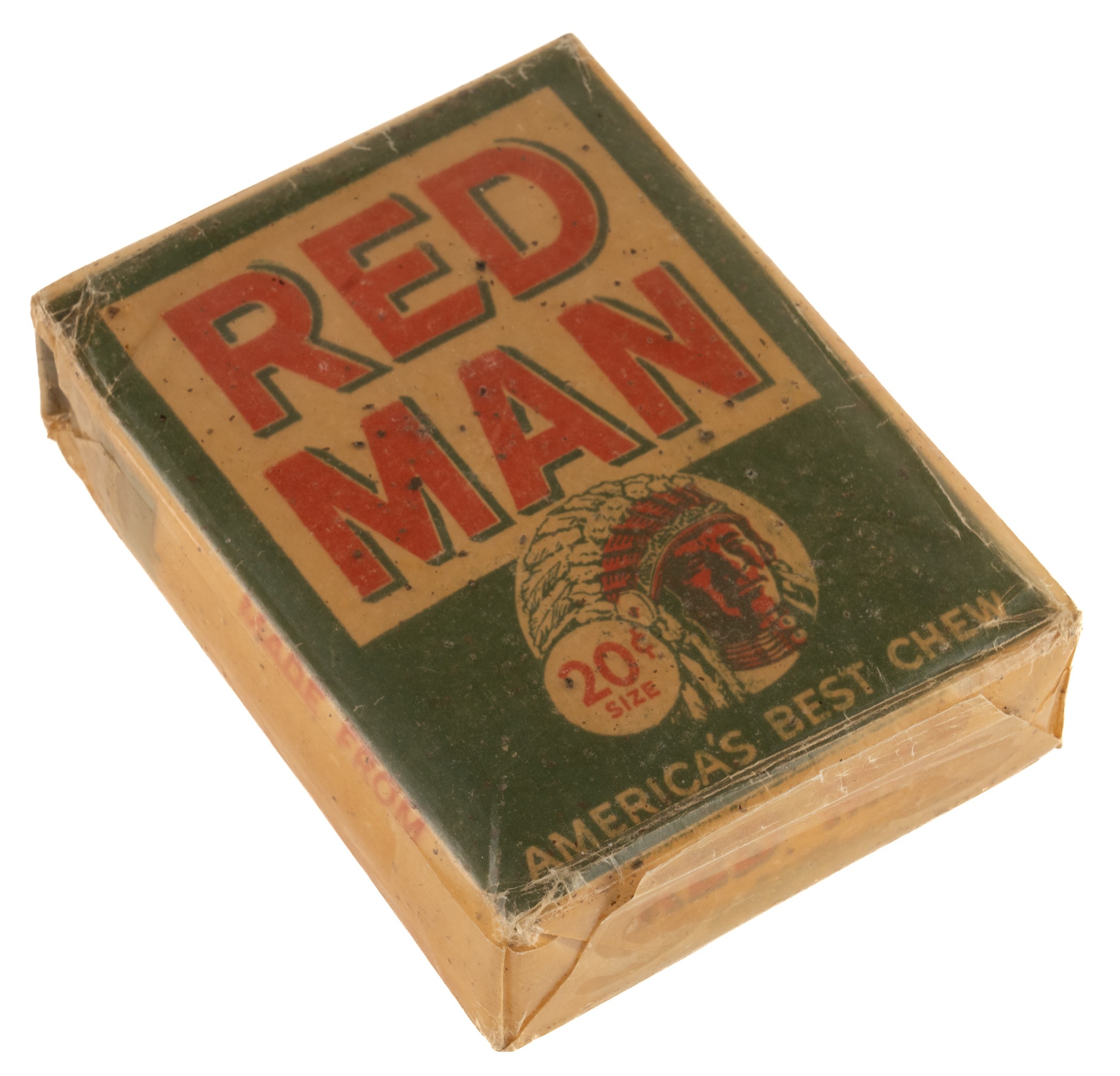 1955 Red Man Tobacco Unopened Pack with Johnny Logan | REA Archive