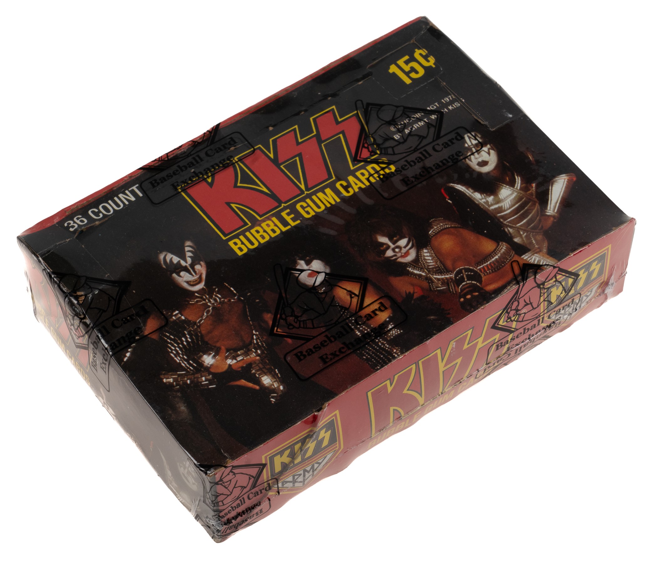 1978 Donruss "KISS" First-Series Unopened Wax Box (36 Packs) - BBCE | REA Archive