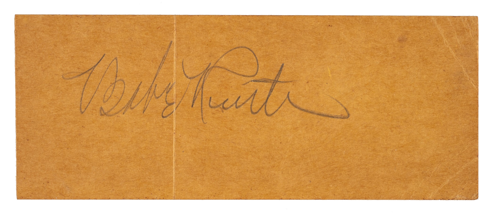 1946 Babe Ruth Signed American Legion Admission Ticket - JSA | REA Archive