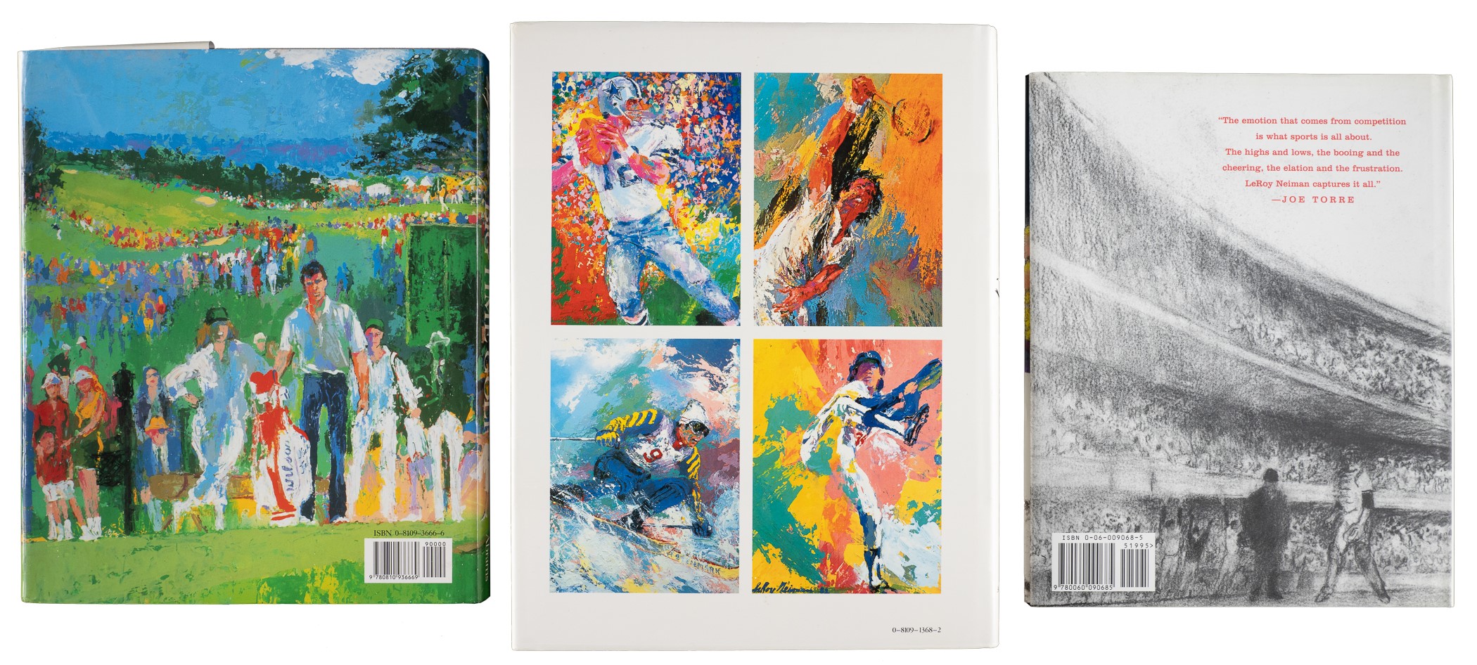 1983 to 2002 LeRoy Neiman Book Trio: Winners, Big Time Golf, and Casey ...