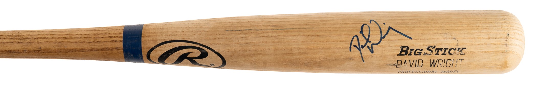 2002 David Wright Capital City Bombers Signed Game-Used Bat - PSA/DNA ...