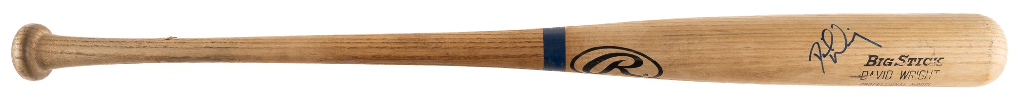 2002 David Wright Capital City Bombers Signed Game-Used Bat - PSA/DNA ...