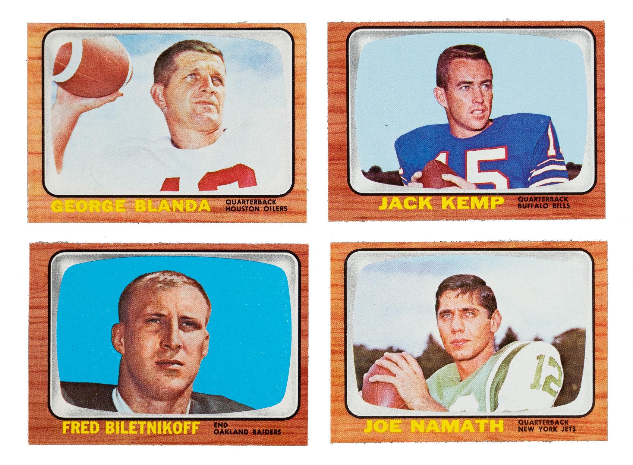 1966 Topps Football Complete Set (132) | REA Archive