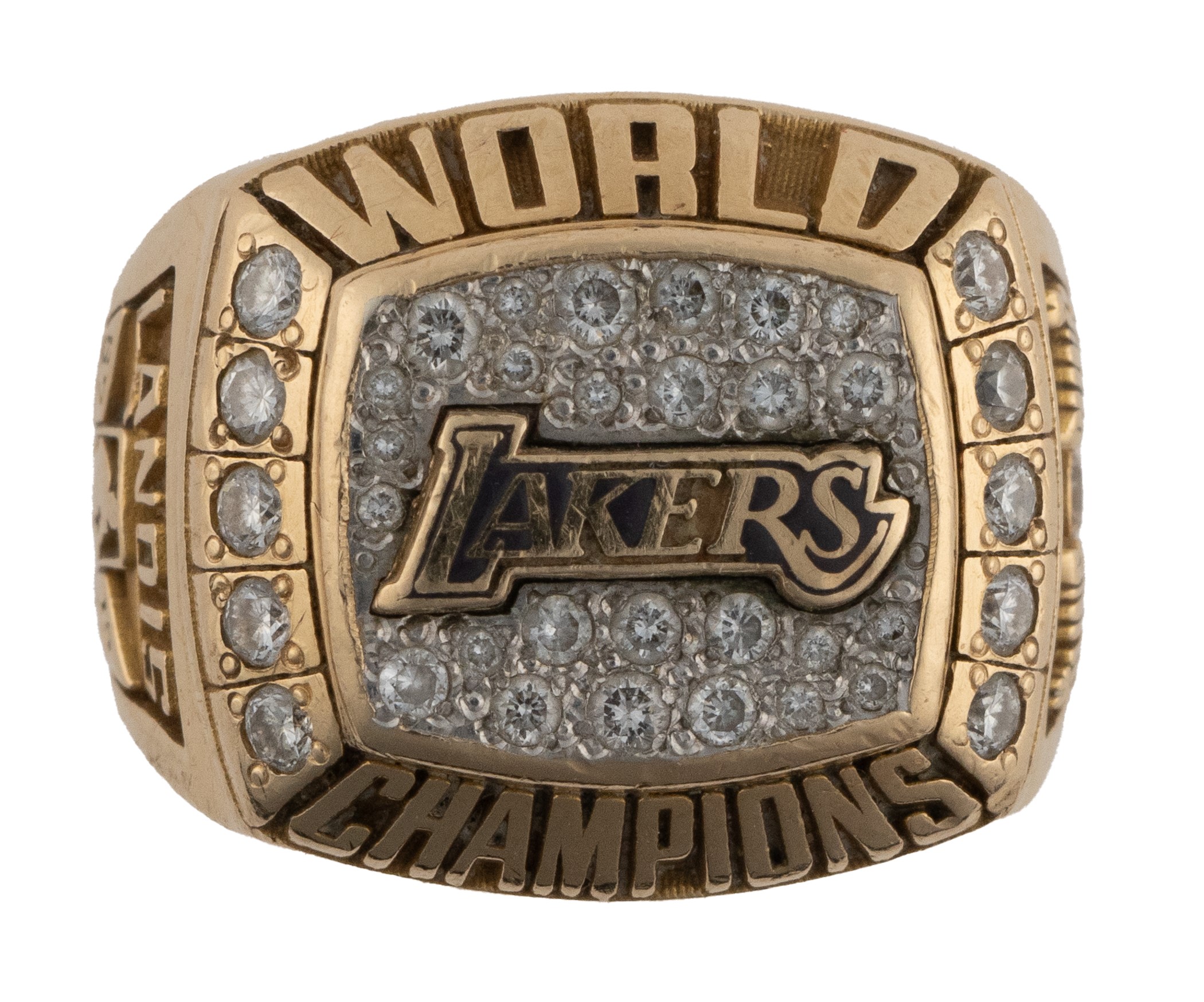 2000 Los Angeles Lakers NBA Championship Staff Member Ring | REA Archive