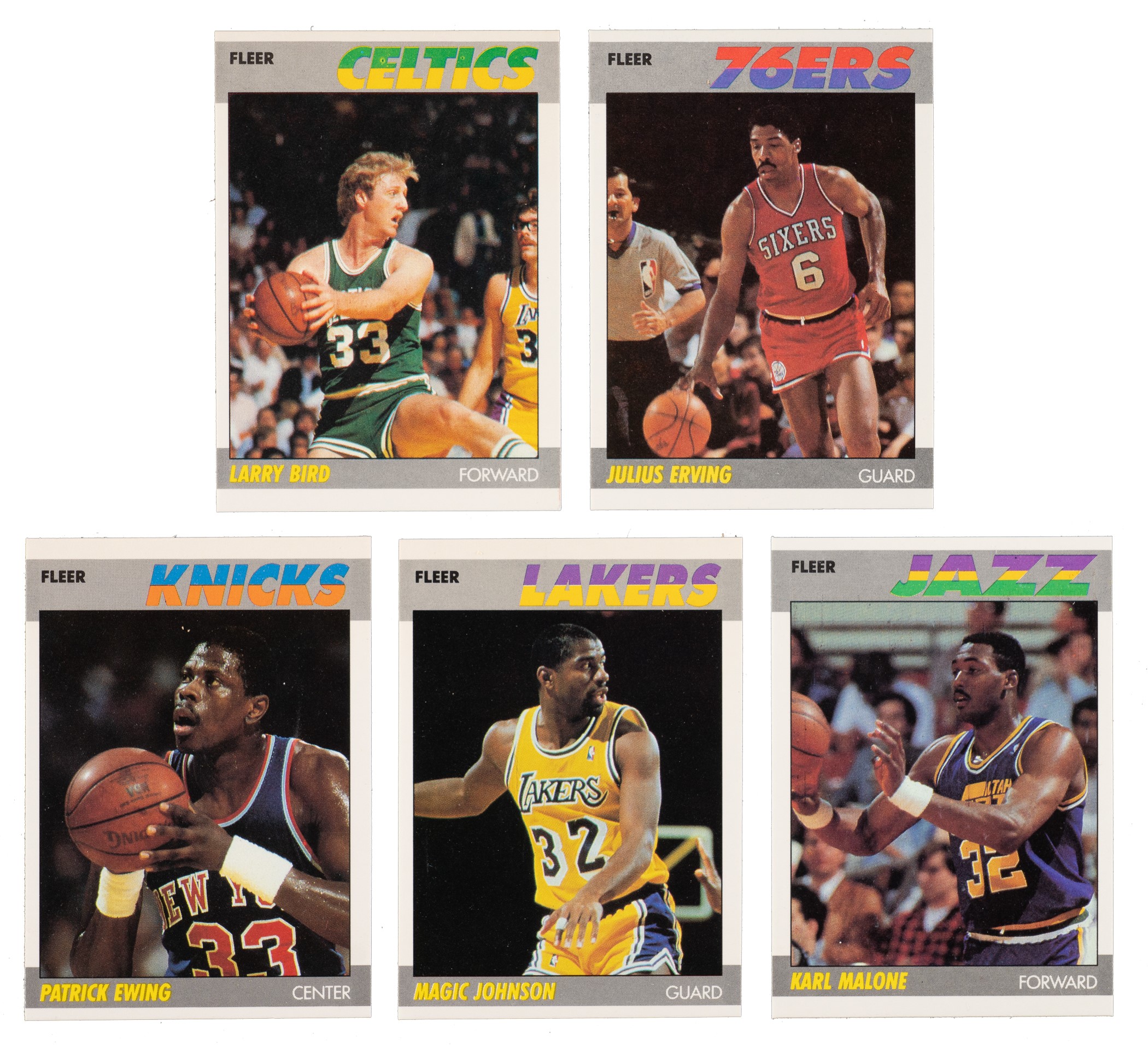 1987-1988 Fleer Basketball Complete Set (132) Including #59 Michael ...
