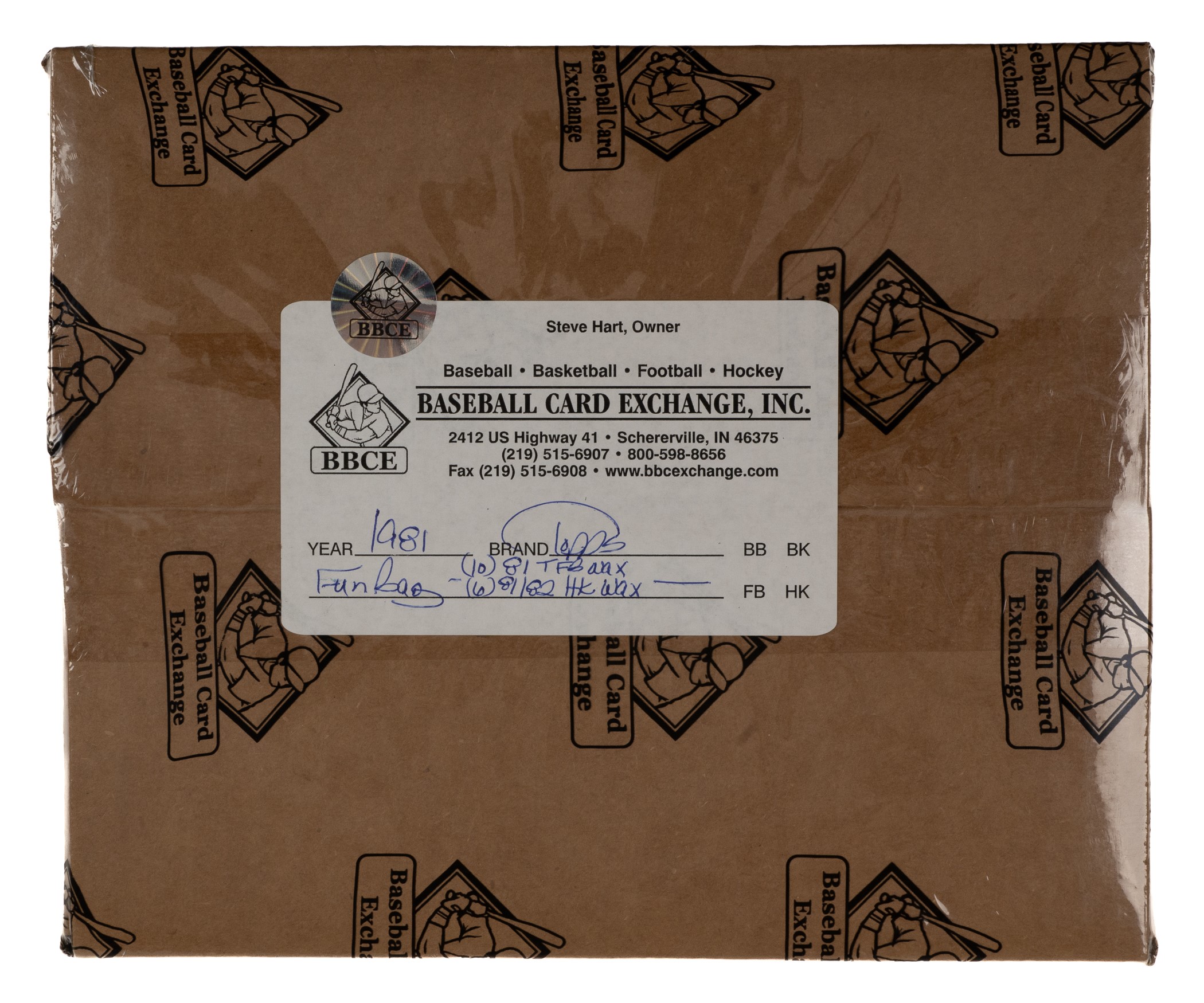 1981 Topps "Fun Packs" Unopened Bag (25 Packs) Including Ten Football ...