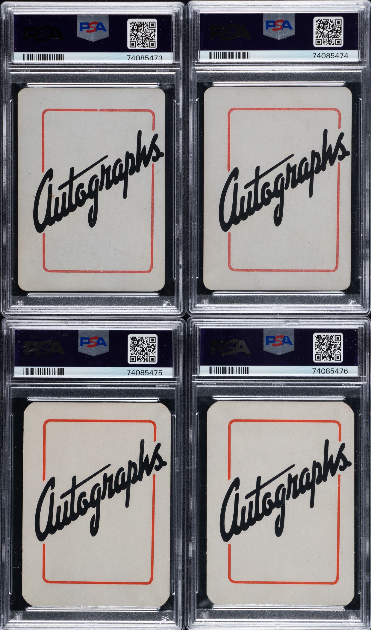 1945 Leister Autograph Game PSA-Graded Collection (4) Including Joe ...
