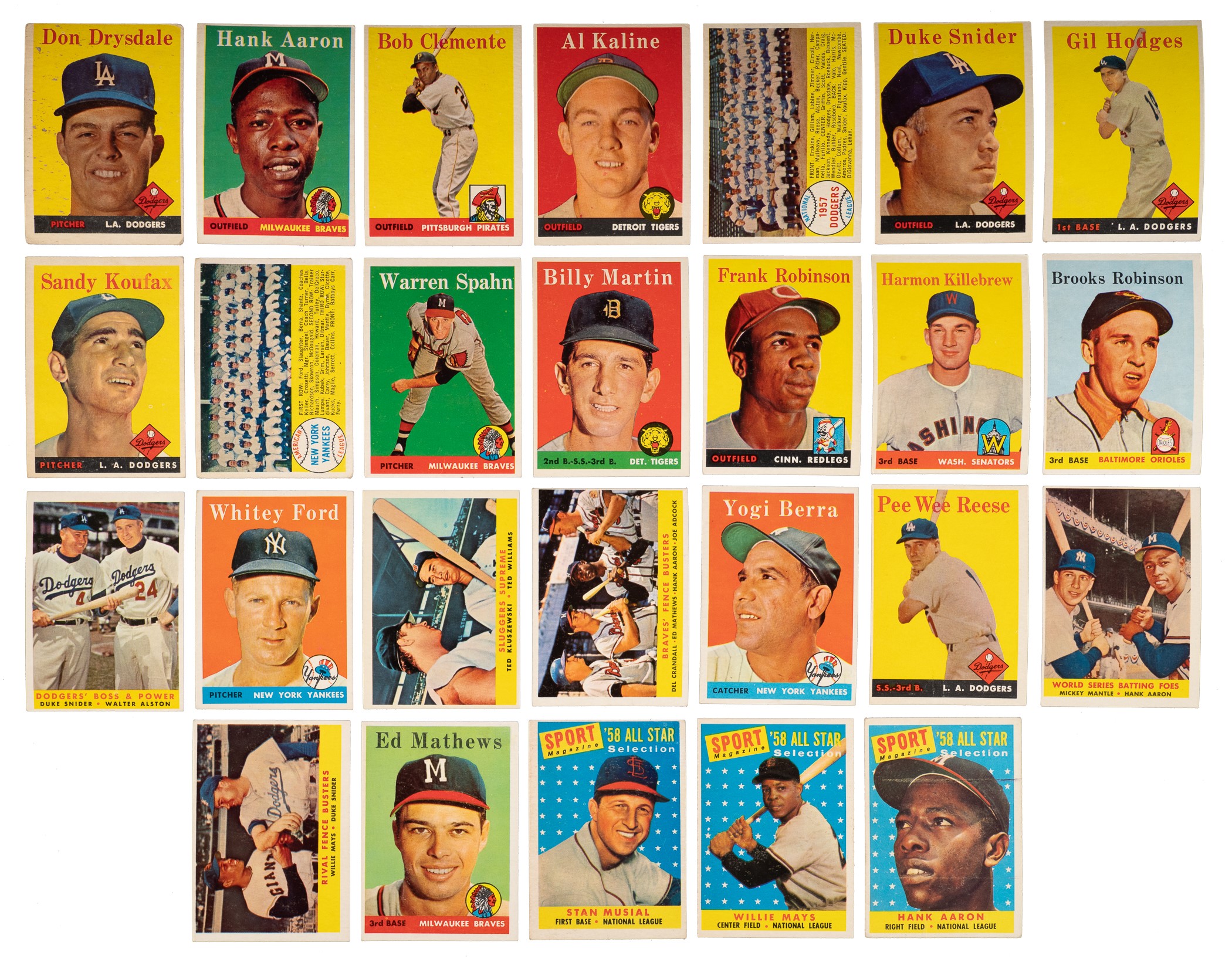 1958 Topps Complete Set (494) | REA Archive