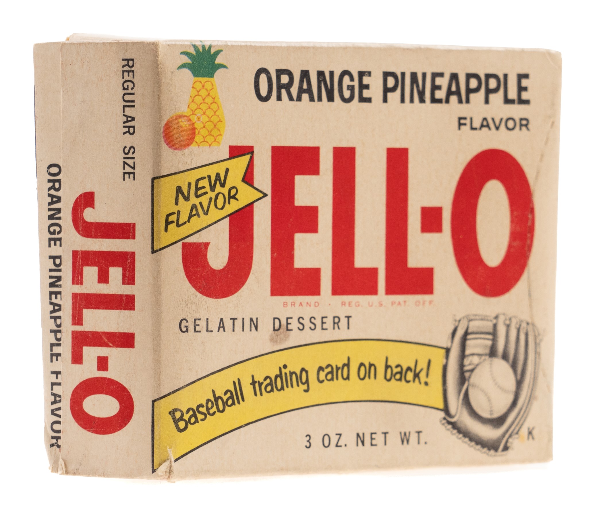 1962 Jell-O Complete Original Box with #188 Ernie Banks | REA Archive