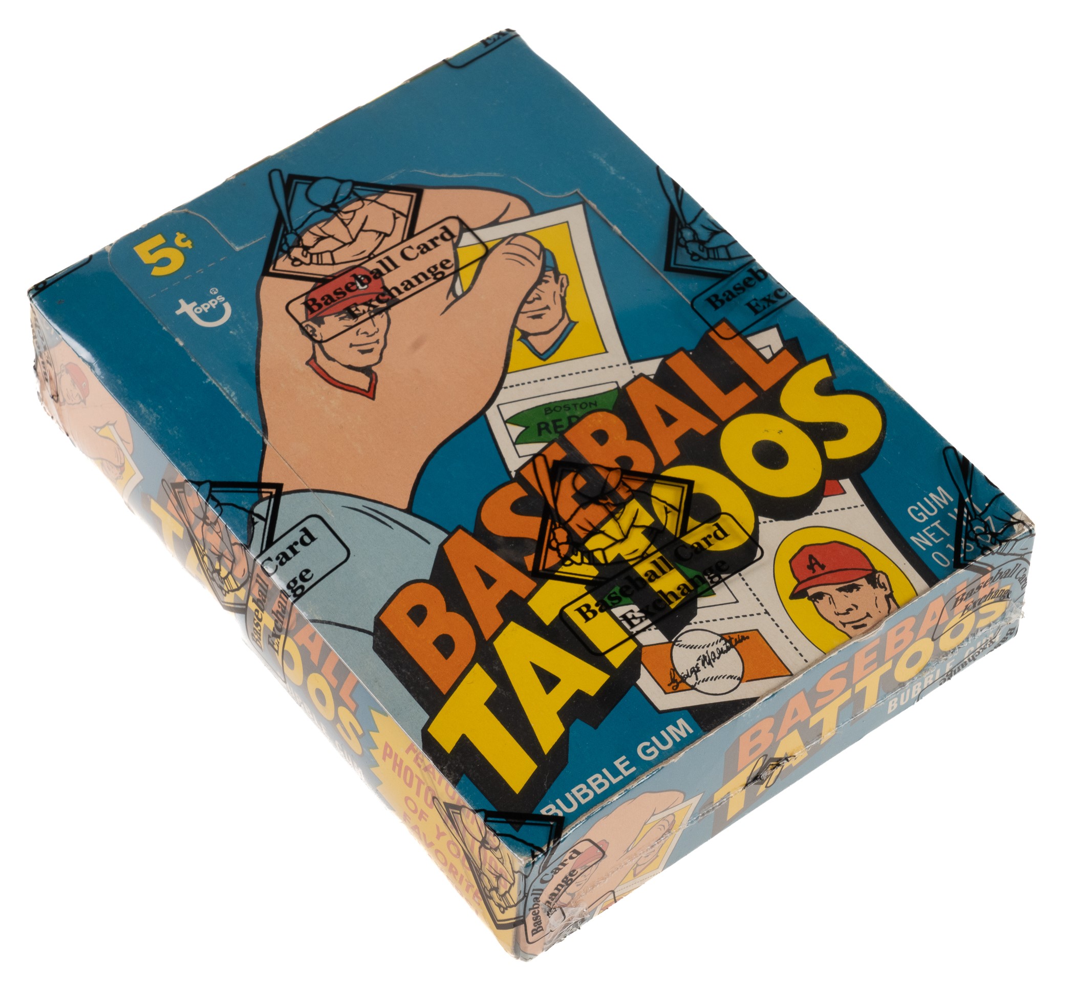 1971 Topps "Baseball Tattoos" Unopened Wax Box (48 Packs) - BBCE | REA ...