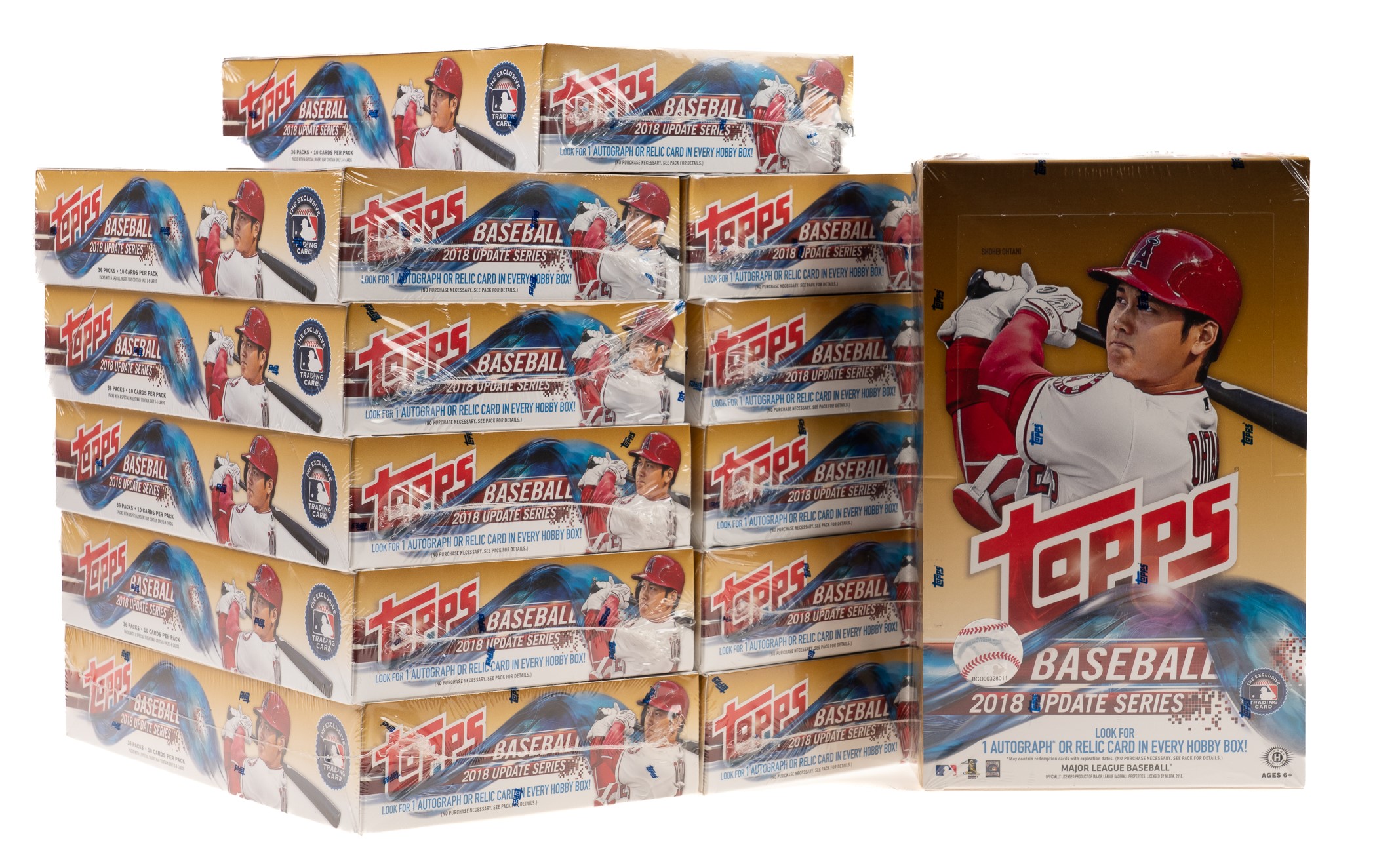 2018 Topps Update Original Hobby Case (12 Factory-Sealed Boxes) - Juan ...