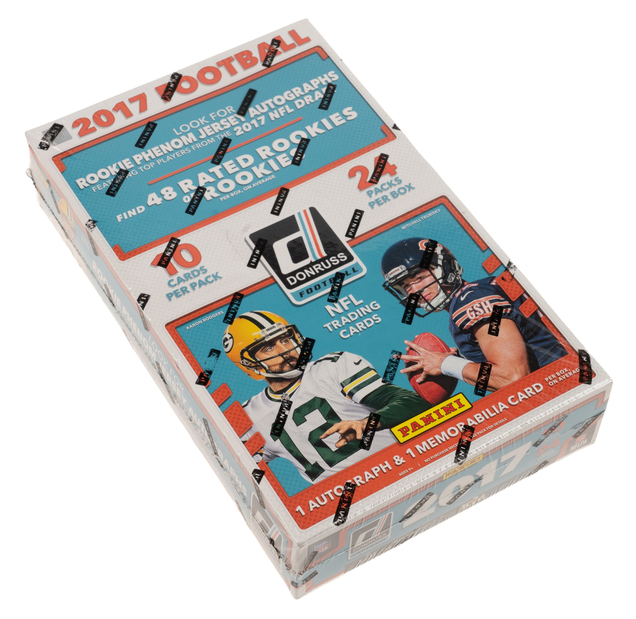 2017 Panini Donruss Football Factory-Sealed Unopened Hobby Box (24 ...