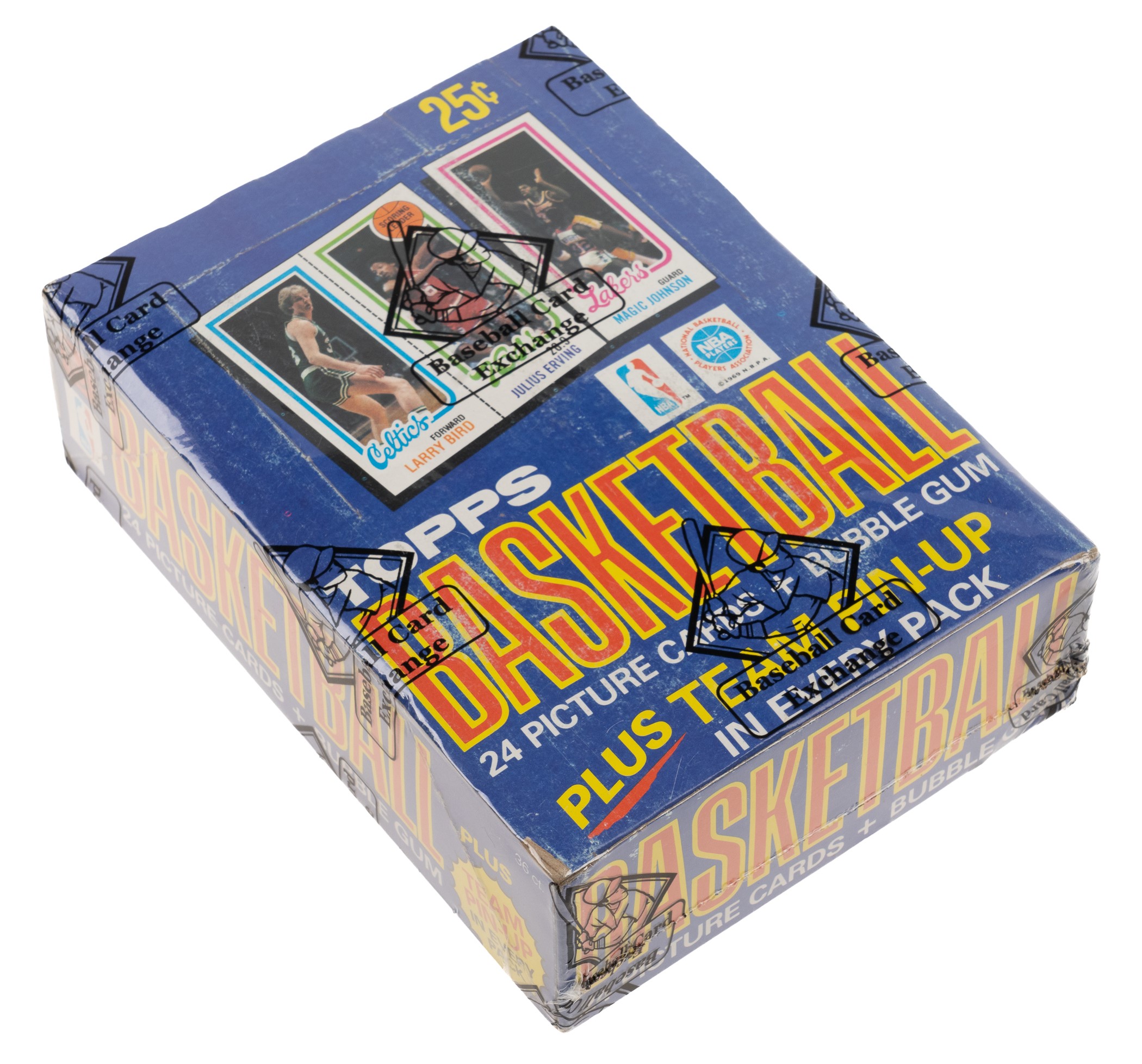 1980-1981 Topps Basketball Unopened Wax Box (36 Packs) - BBCE - Larry ...