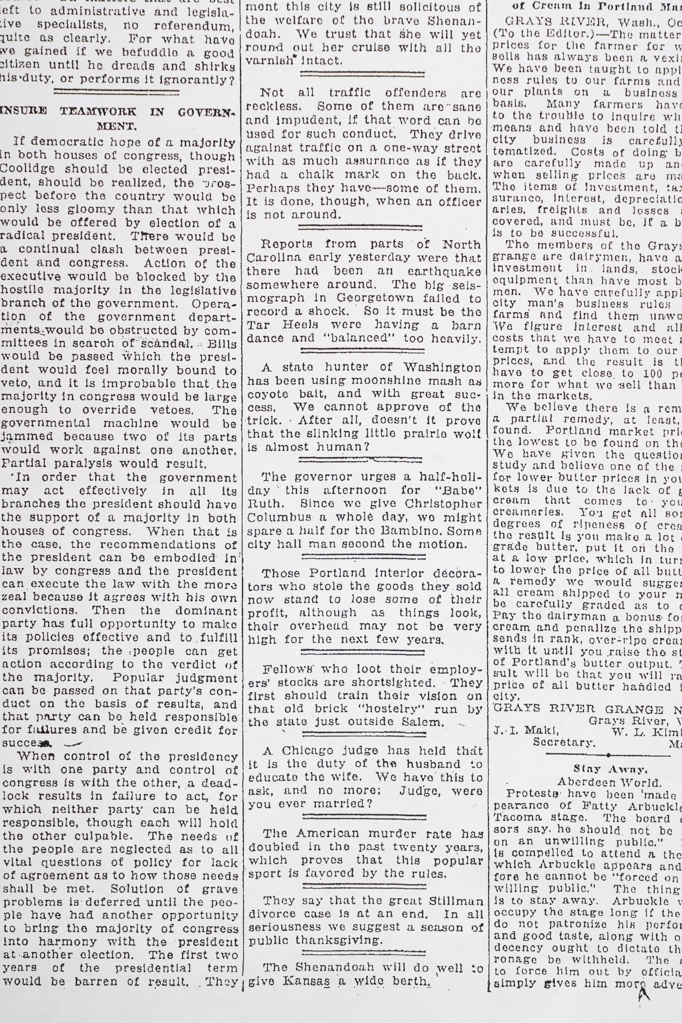 1924 Babe Ruth and Bob Meusel Signed Baseball - Ruth Home Run Ball ...