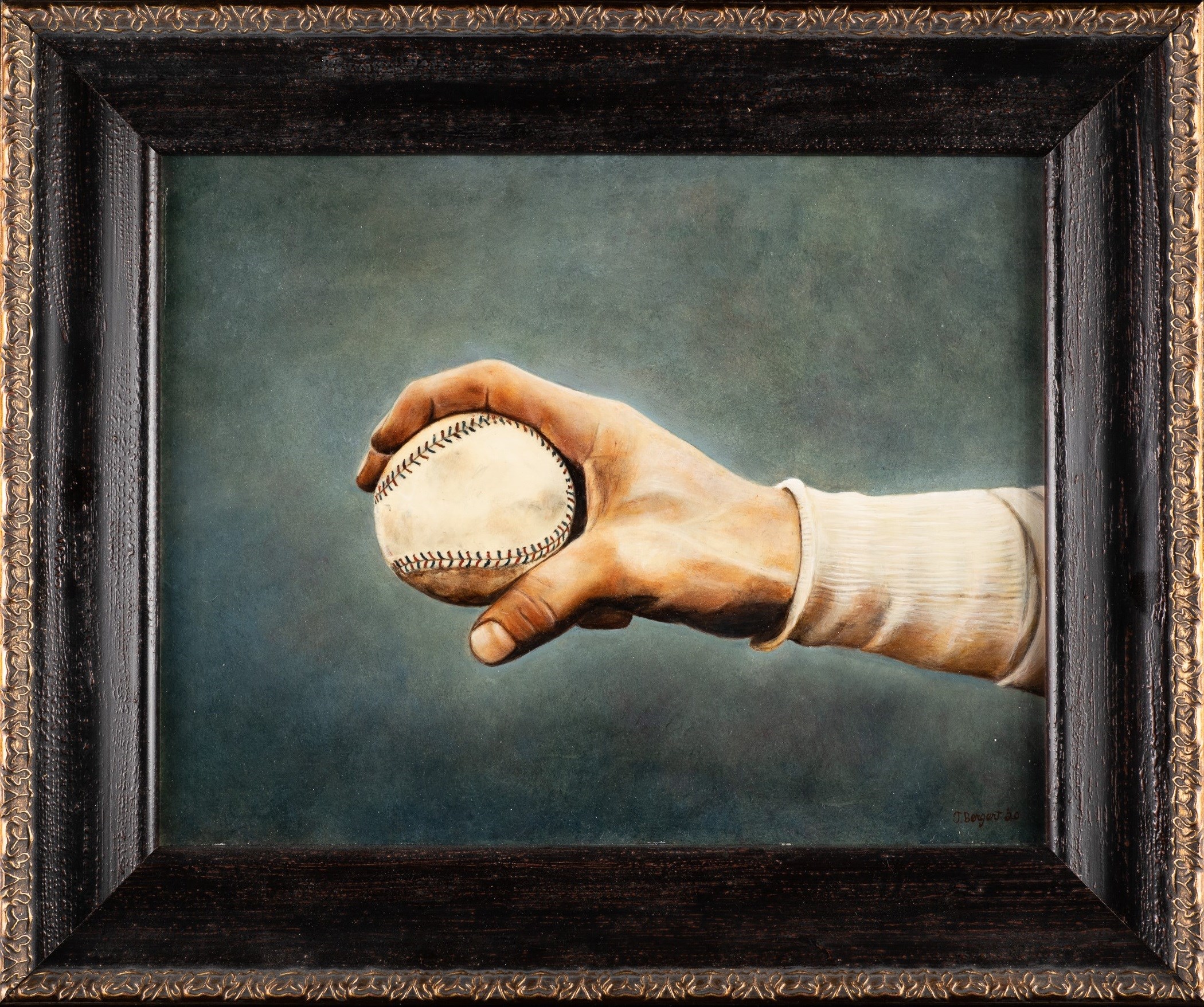 Original Ed Walsh Painting by Todd Bergert - "Spitball" - Based on ...