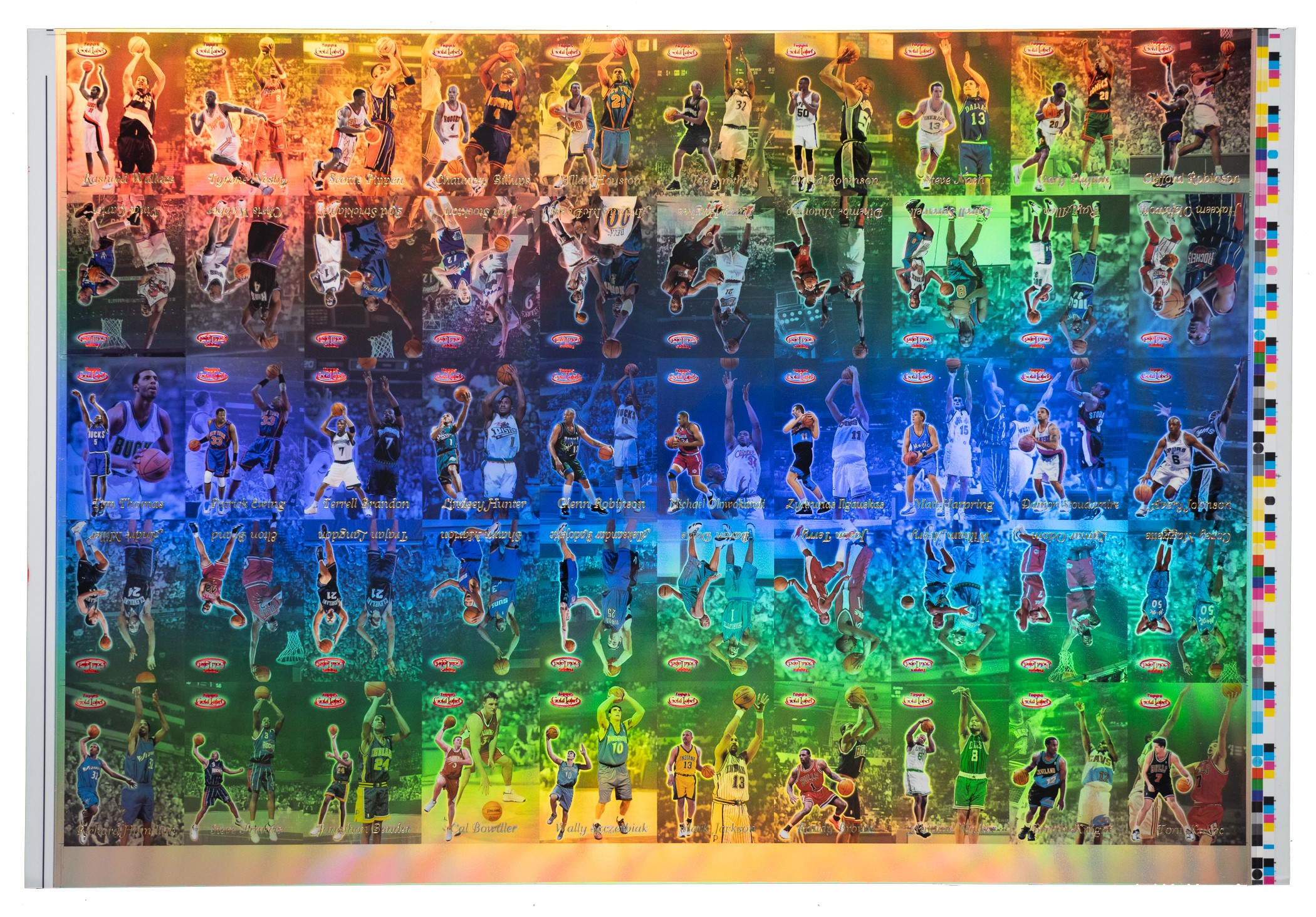 1999-2000 Topps Gold Label Basketball Class Two and Class Three Red ...