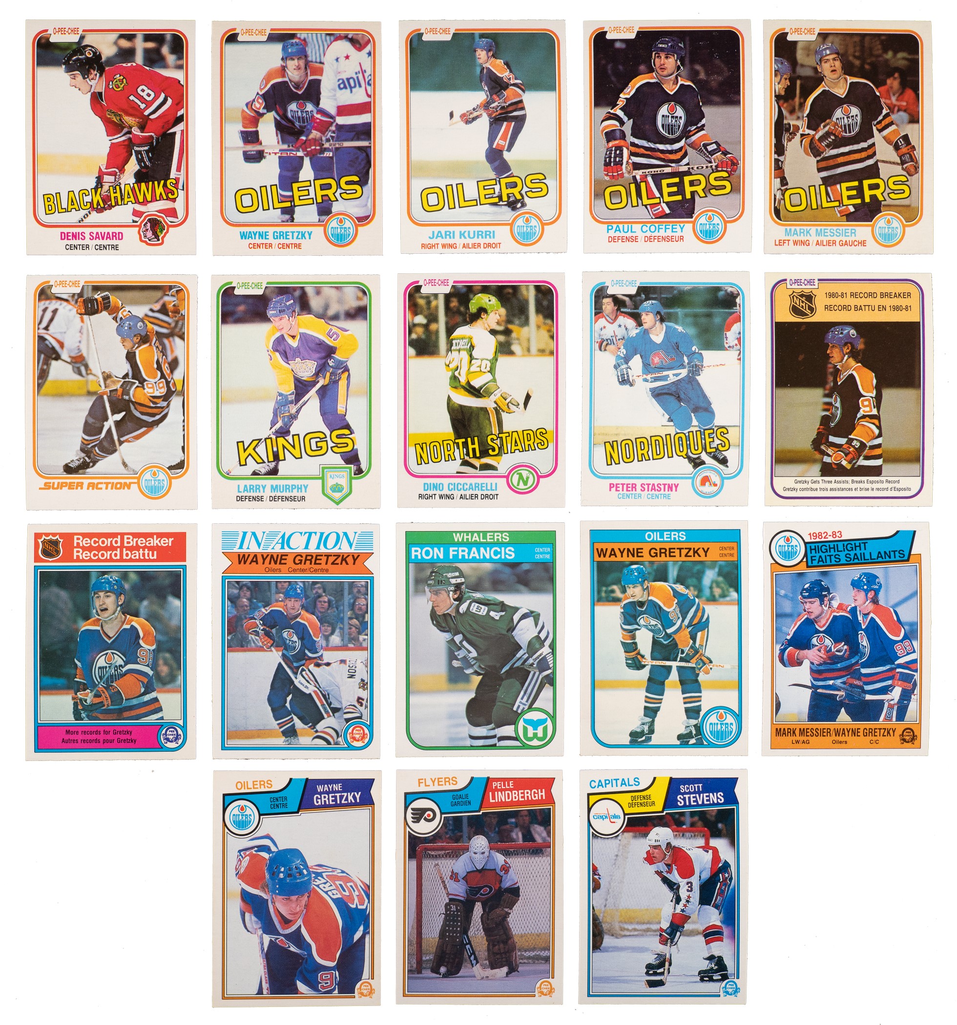 High-Grade 1981 to 1989 O-Pee-Chee Hockey Complete Set Collection (8 ...