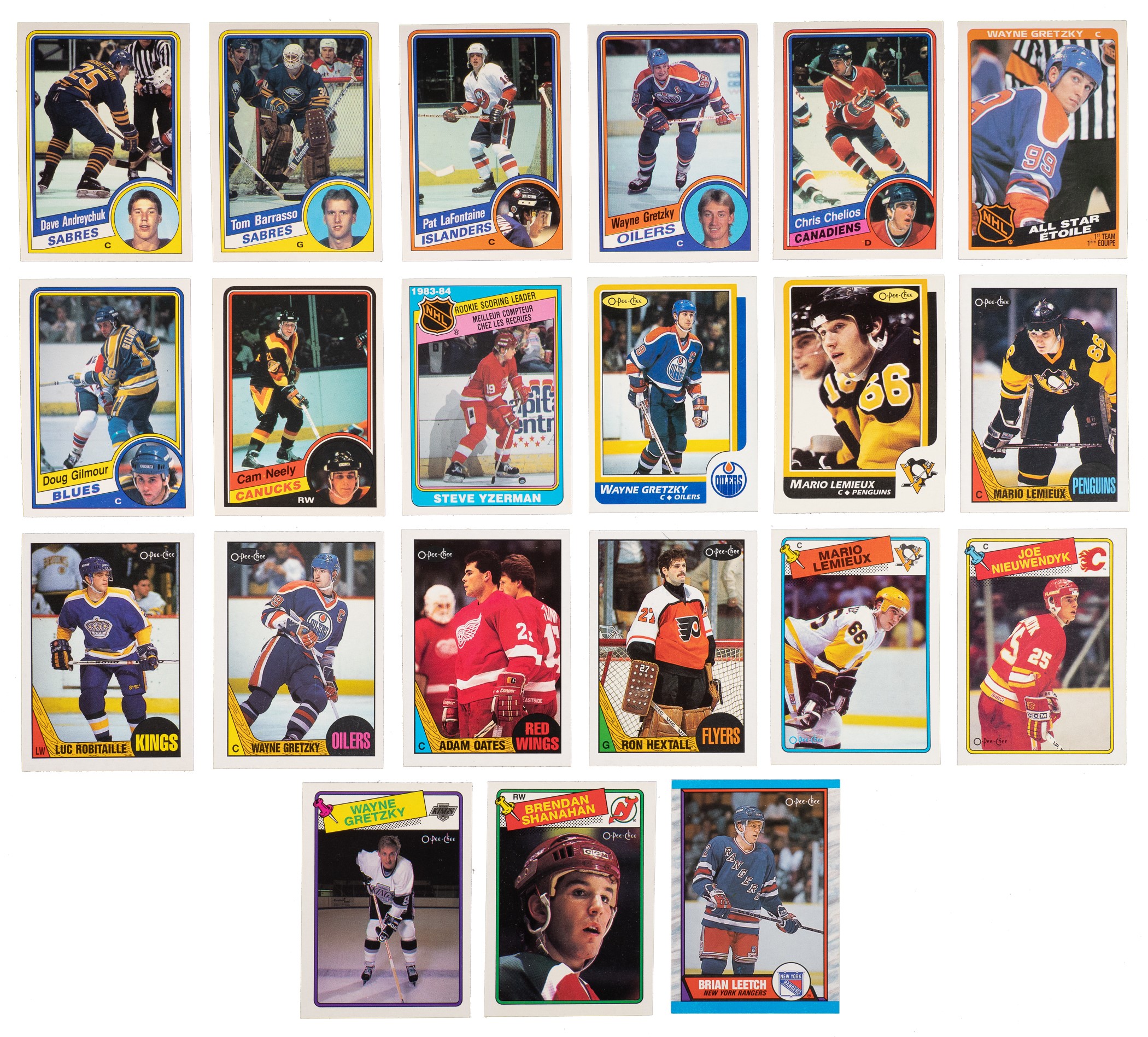 High-Grade 1981 to 1989 O-Pee-Chee Hockey Complete Set Collection (8 ...