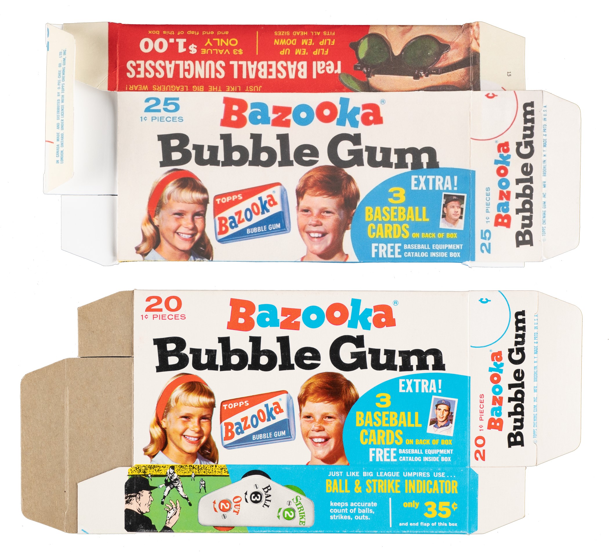 1966 Bazooka Near-Complete Set (46/48) Including Three Panels and One ...