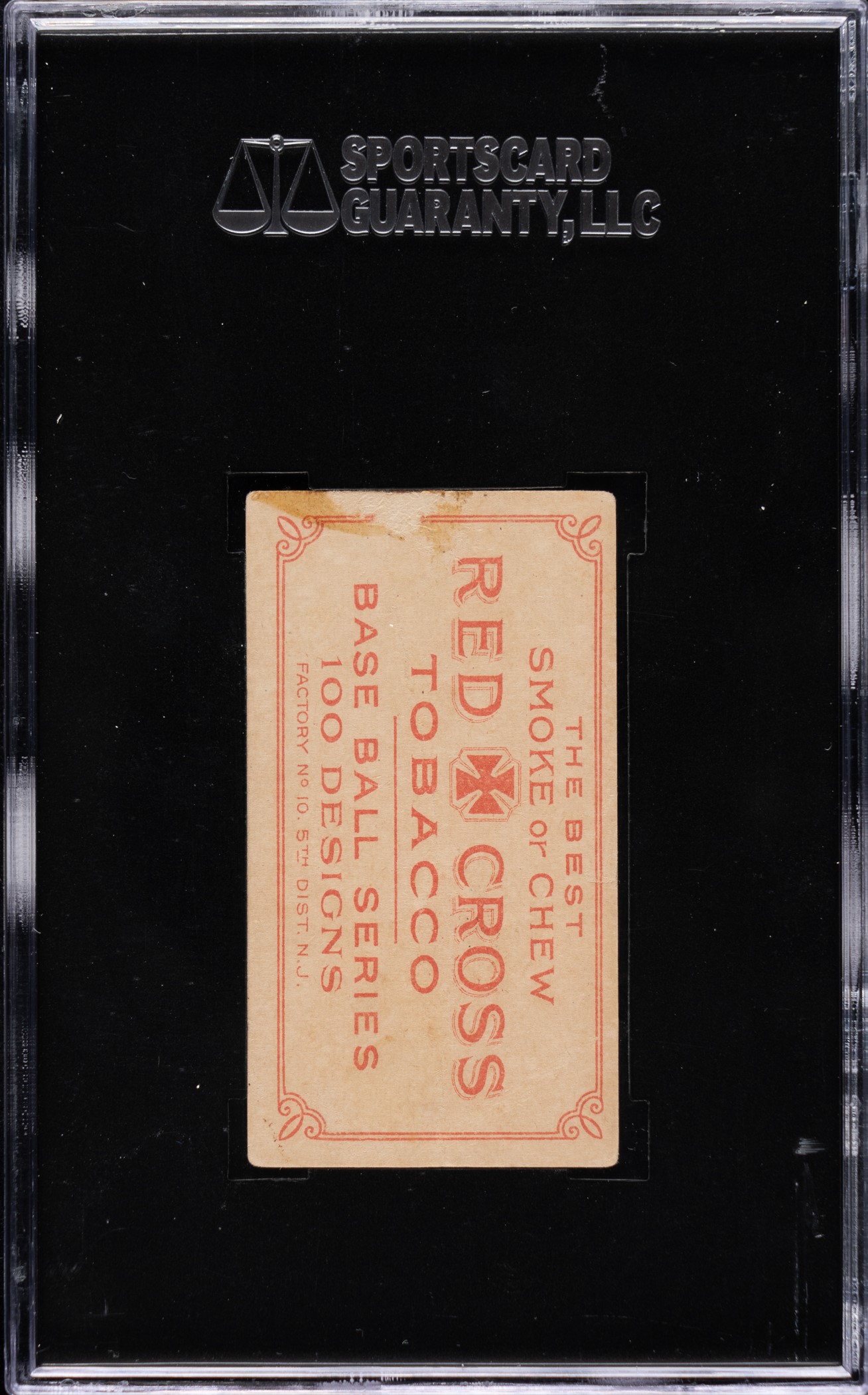 1912-1913 T215 Red Cross Tobacco (Type 2) Ed Summers | REA Archive