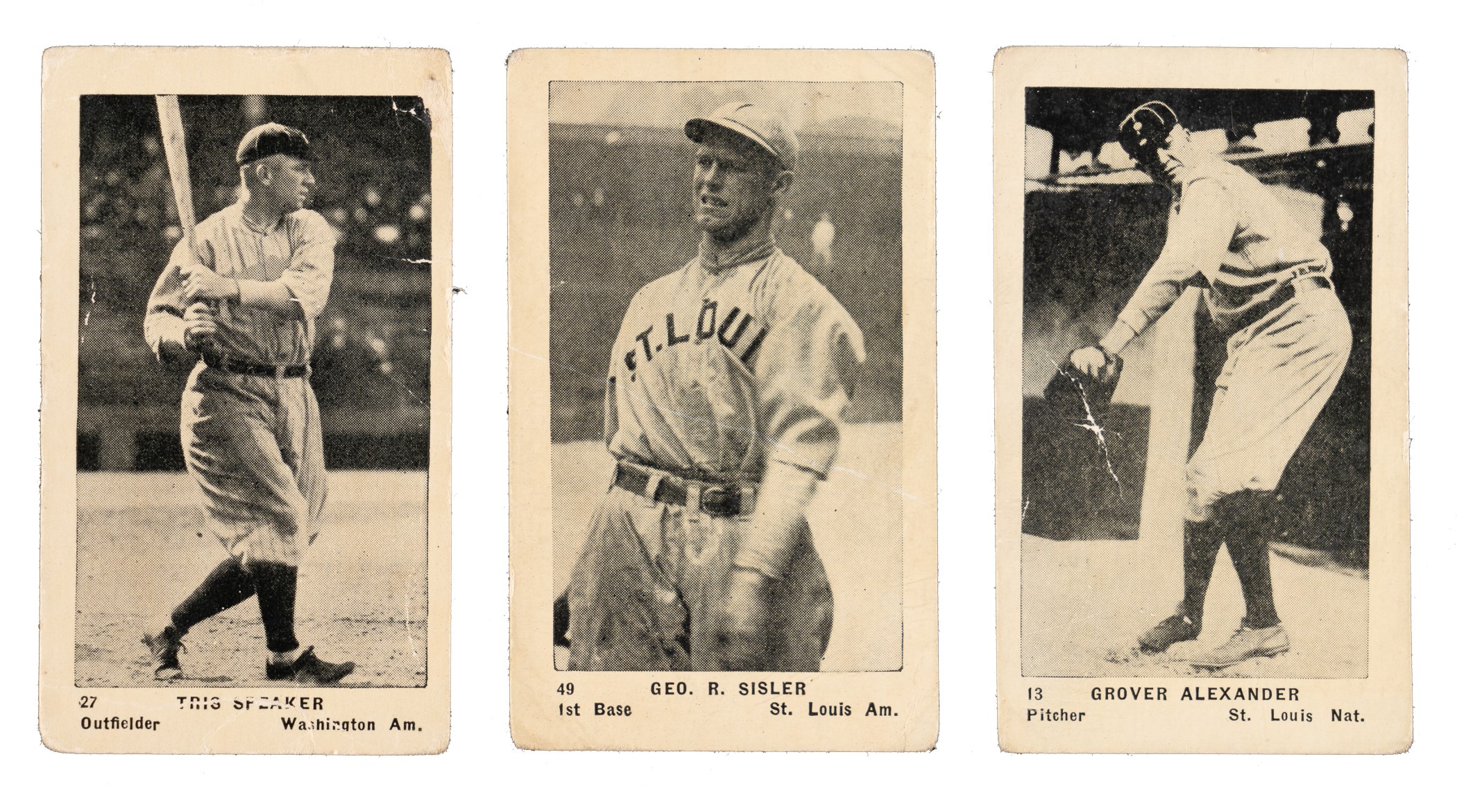 1927 E126 American Caramel "Series of 60" Near-Complete Set (52/60 ...