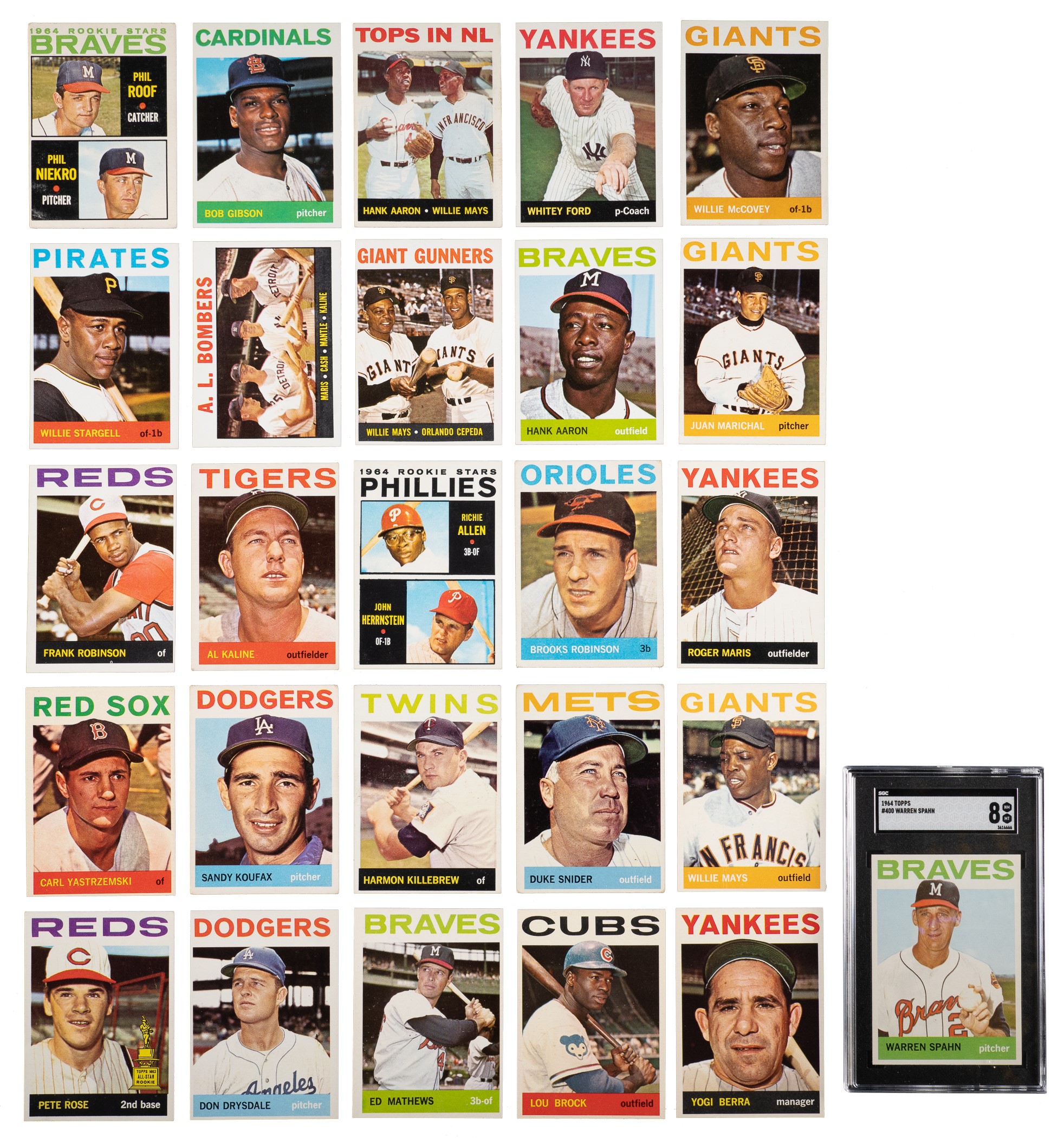 1964 Topps Complete Set (587) | REA Archive