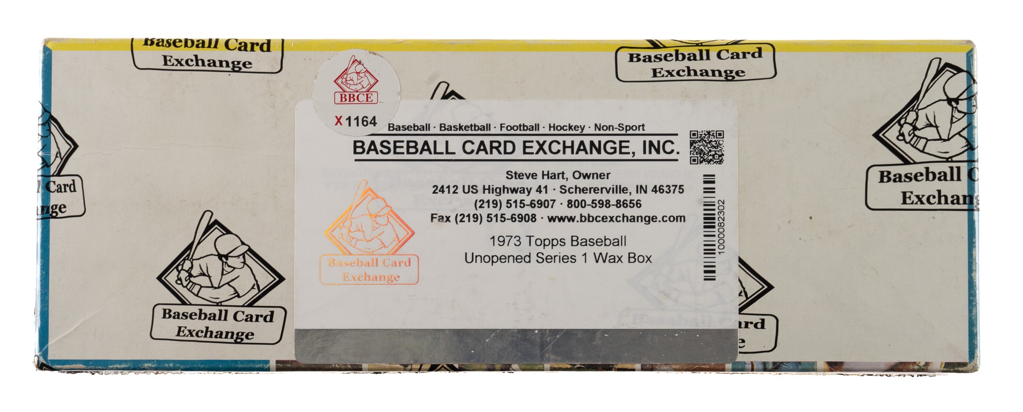 1973 Topps First Series Unopened Wax Box (24 Packs) - BBCE | REA Archive