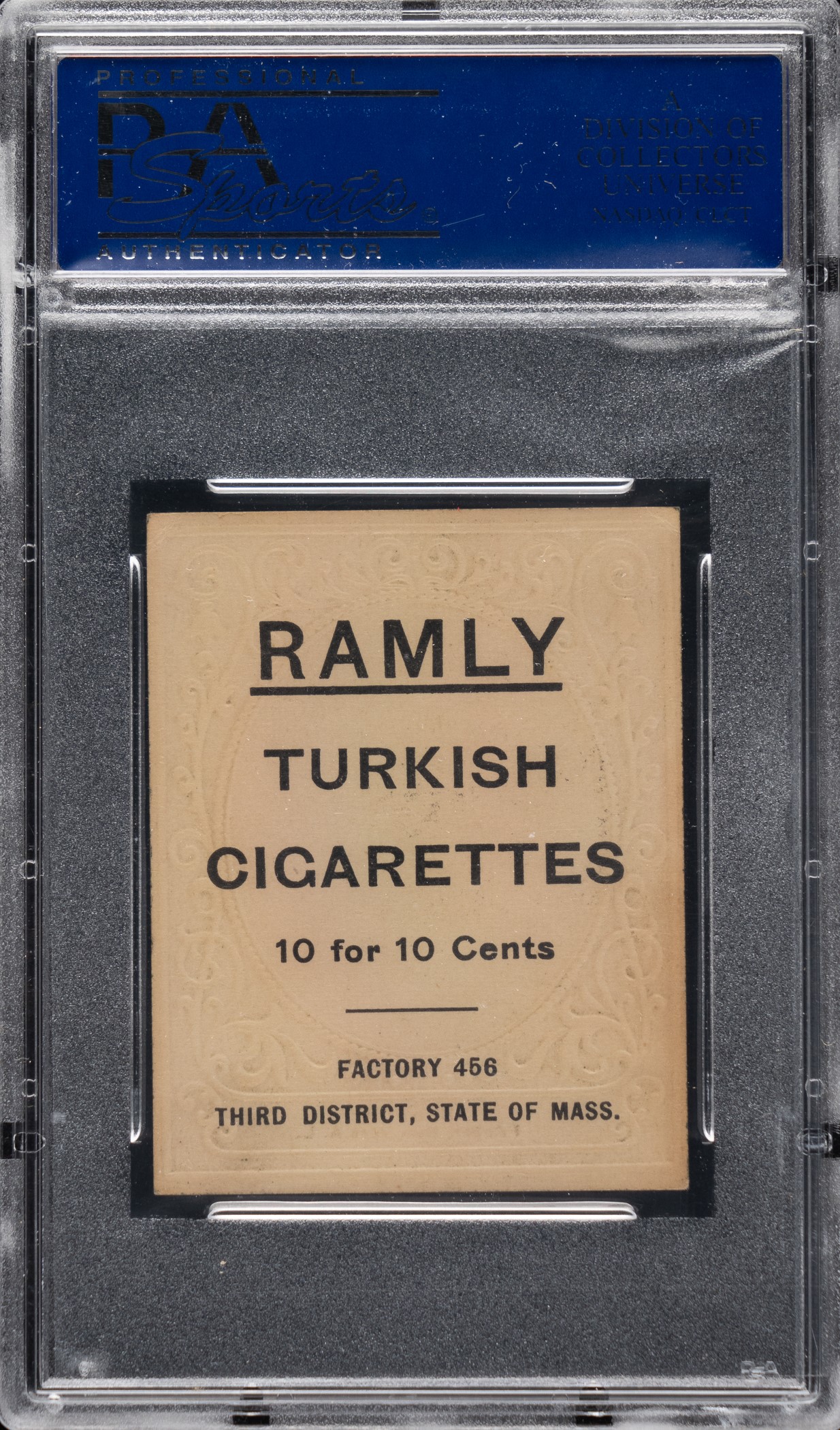 1909 T204 Ramly Tobacco Doc Newton PSA EX 5 | REA Archive