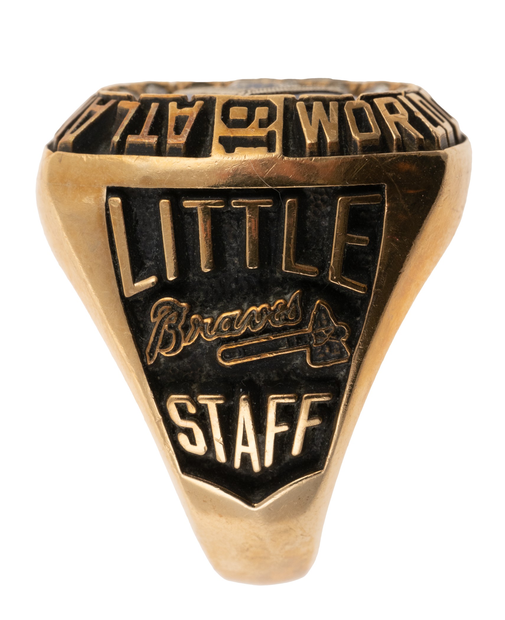 1995 Atlanta Braves World Series Championship Ring Presented to Grady ...
