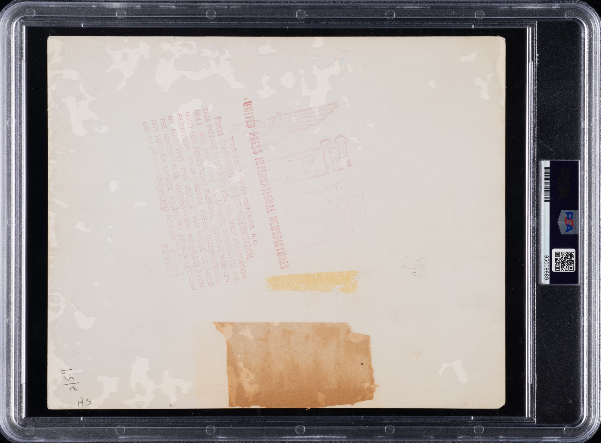 1948 Babe Ruth Original International News Service Photograph PSA/DNA ...