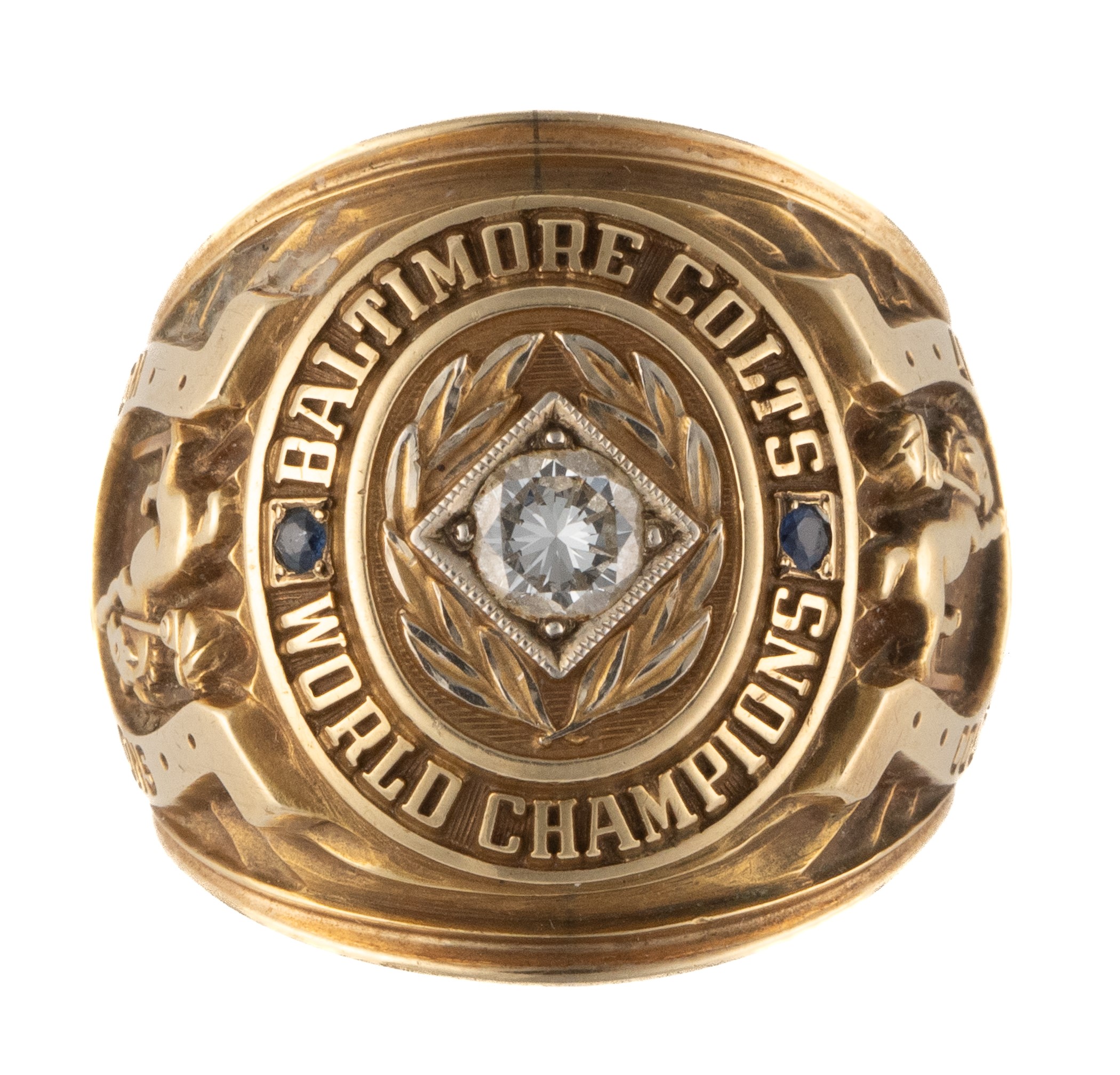 1958 Baltimore Colts NFL Championship Ring - "The Greatest Game Ever ...