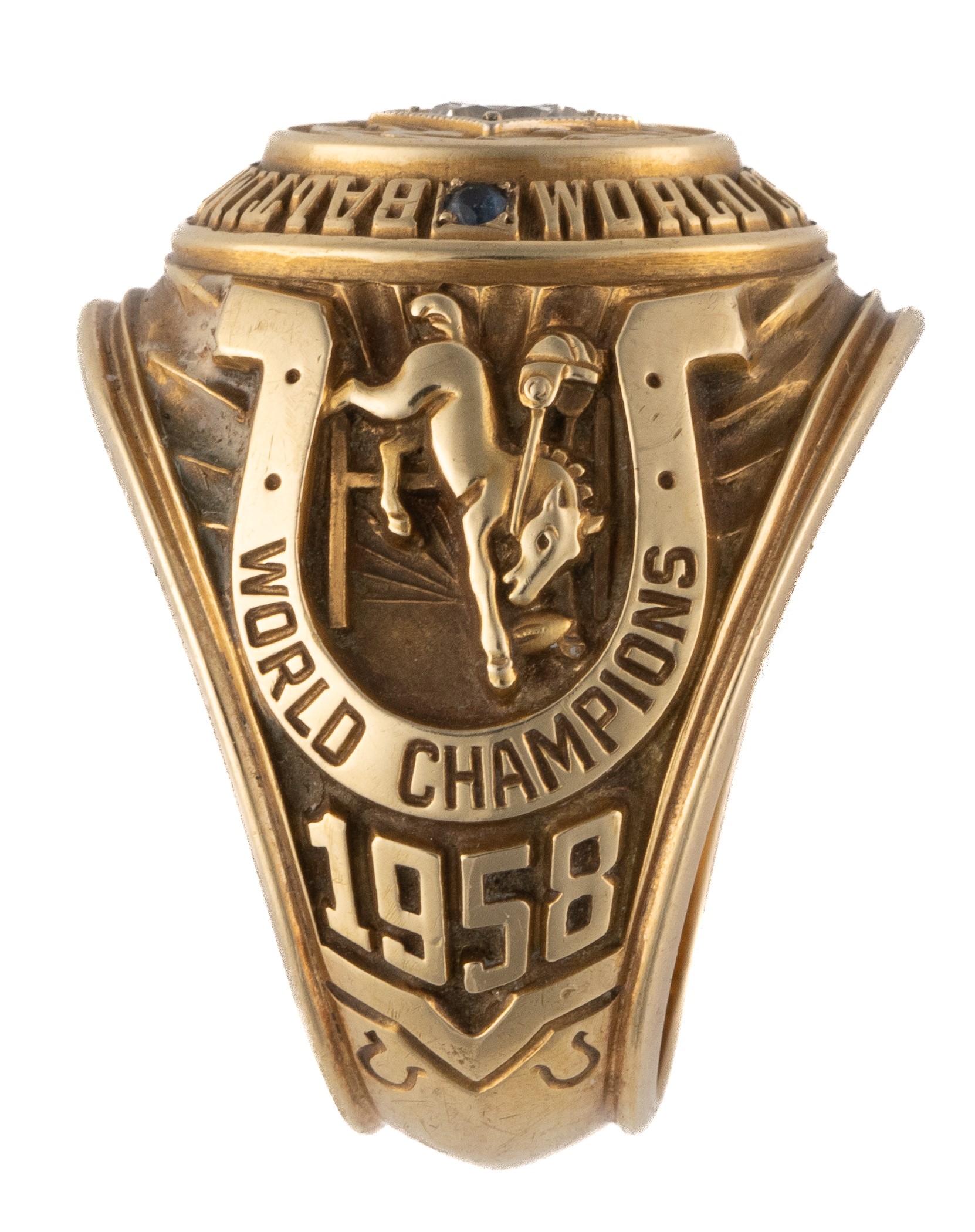1958 Baltimore Colts NFL Championship Ring - "The Greatest Game Ever ...