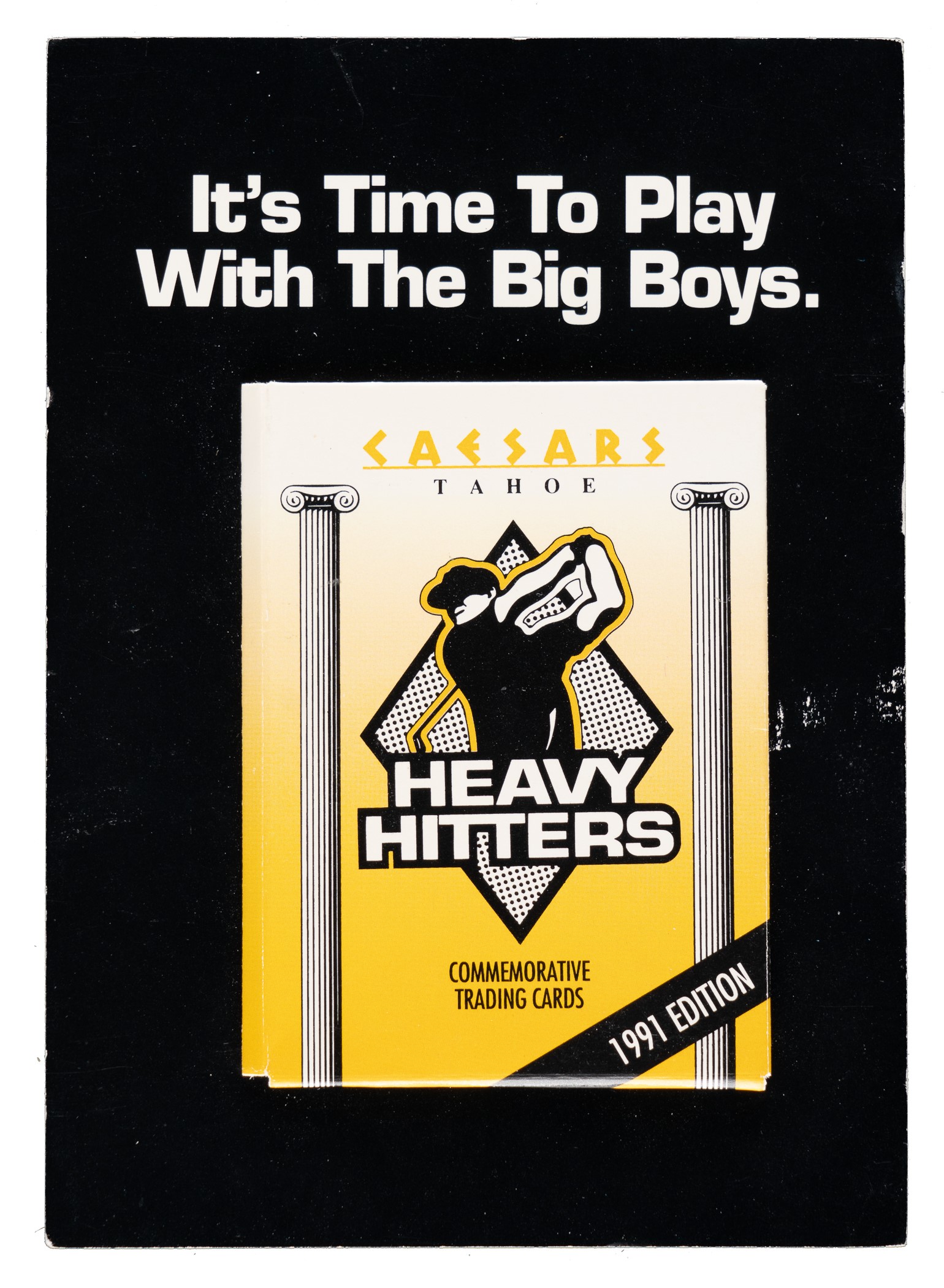 1991 Caesars Palace Lake Tahoe Heavy Hitters Complete Set (8) with #1 ...