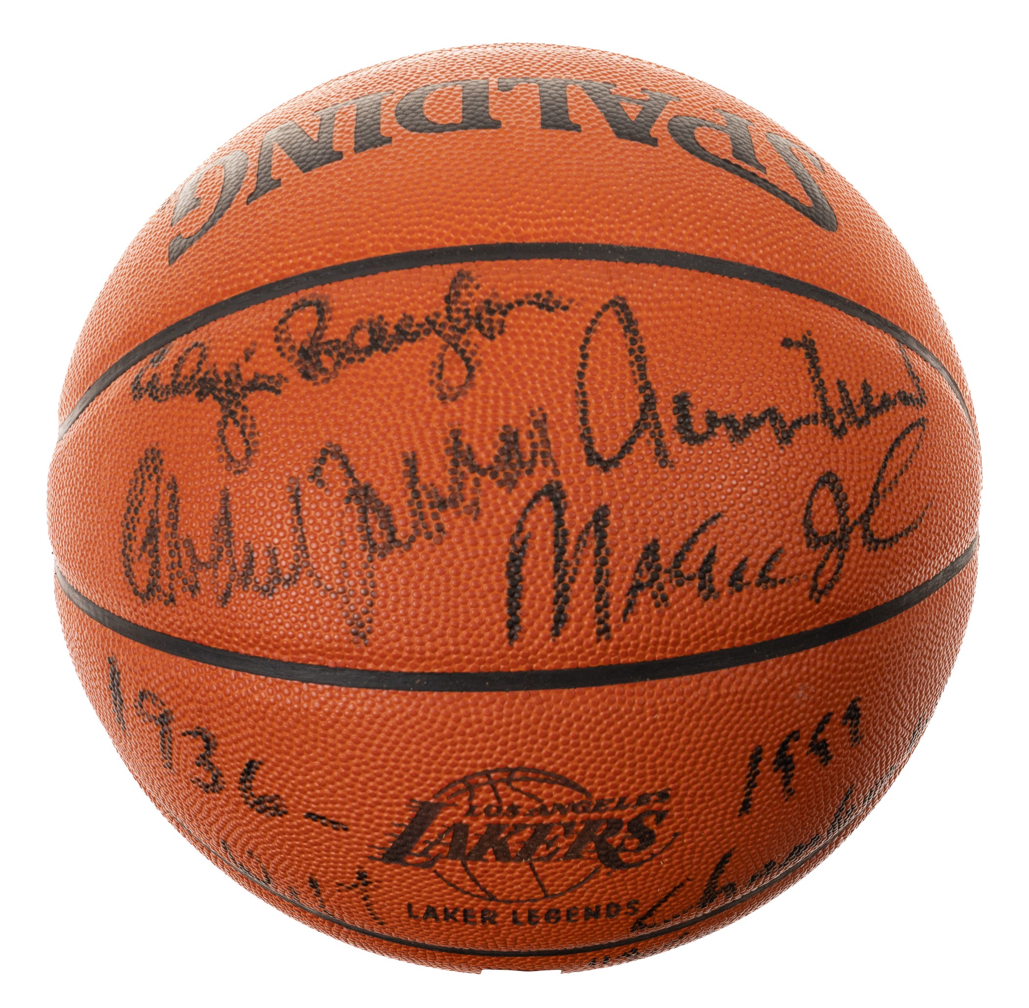 Elgin Baylor, Jerry West, Kareem Abdul-Jabbar, and Magic Johnson "Laker ...