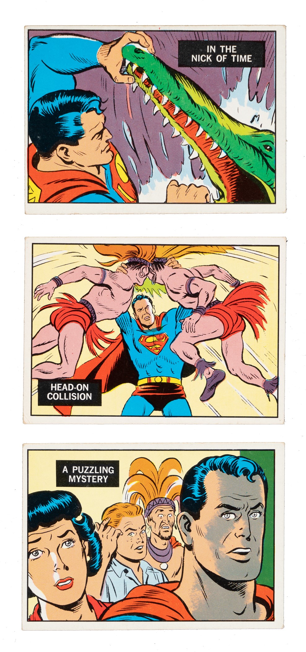 1966 Topps Test "Superman in the Jungle" Partial Set (38/66) | REA Archive