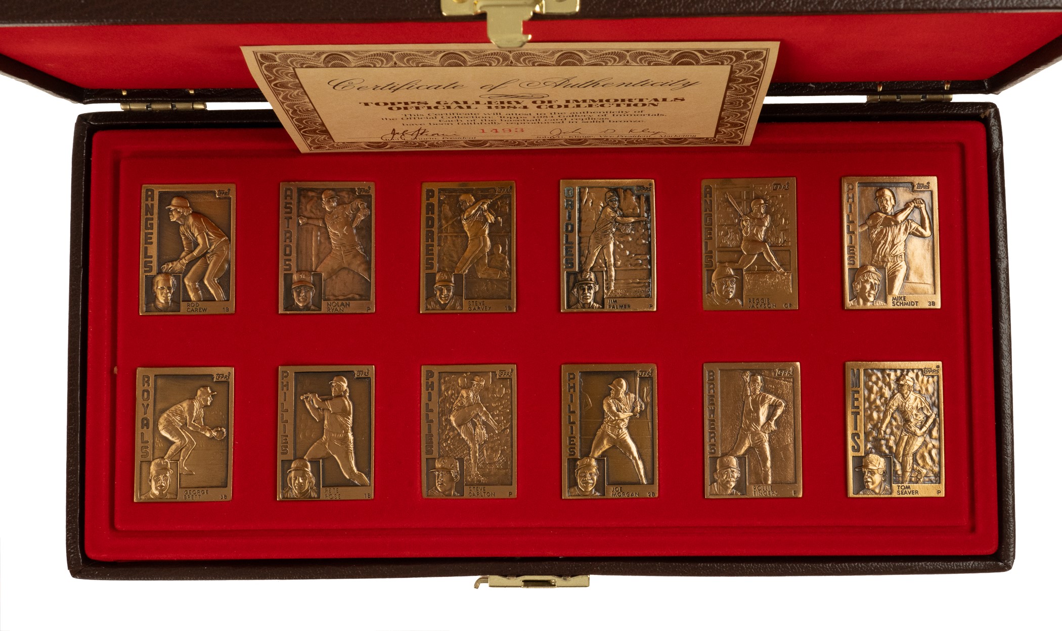 1984 and 1987 Topps Gallery of Immortals and Gallery of Champions ...