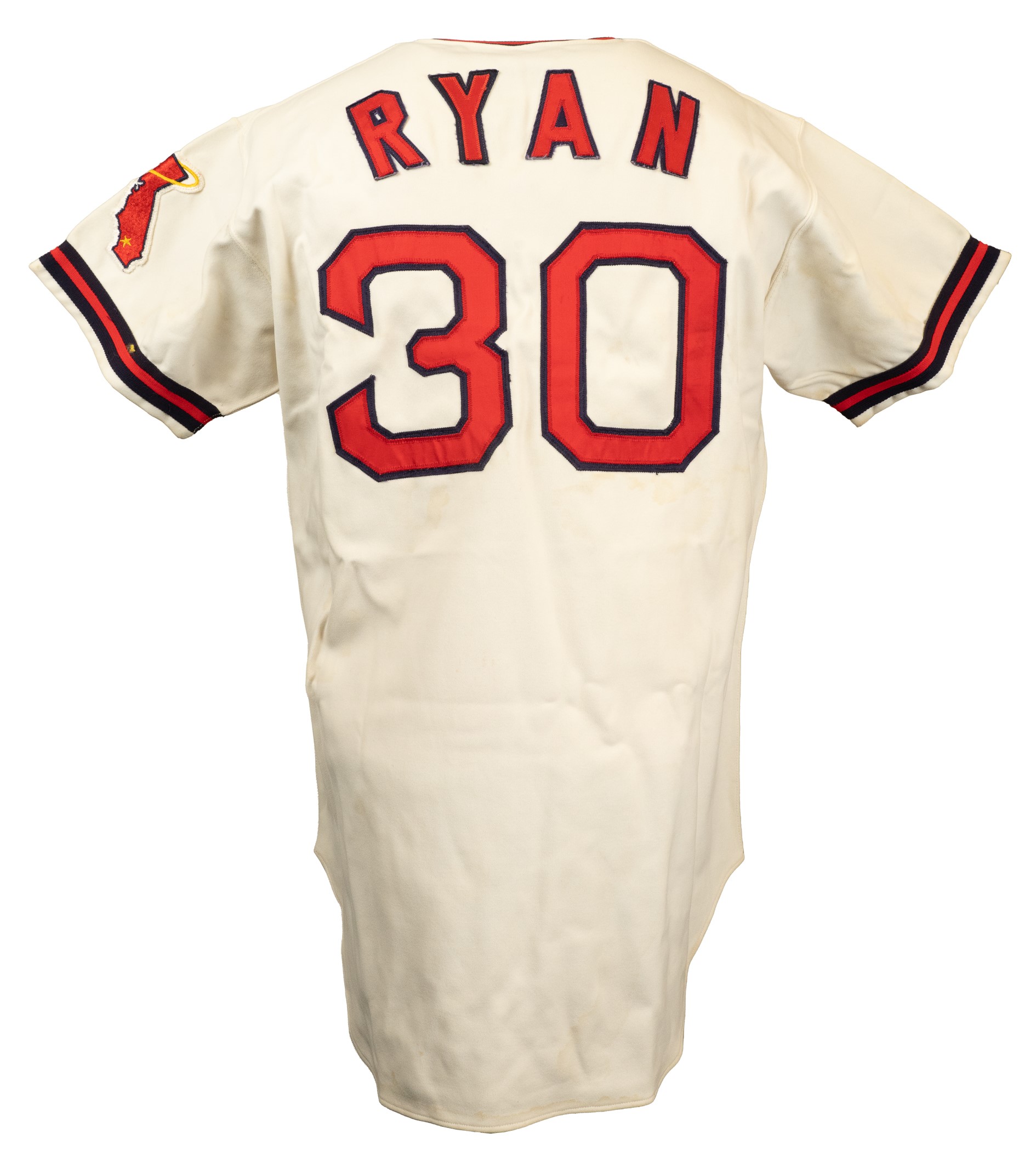 1974-1975 Nolan Ryan California Angels Signed Game-Used Home Jersey ...