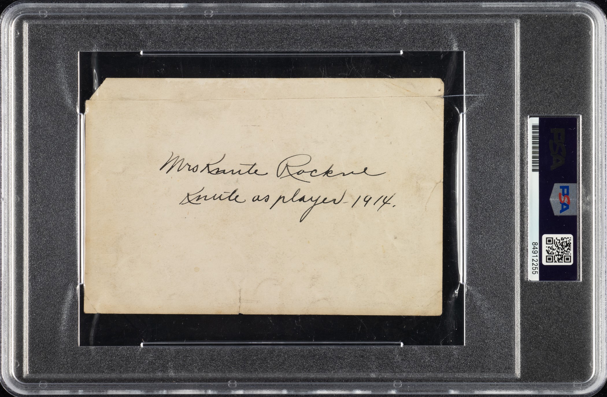 Circa 1914 Notre Dame Football Team Original Photograph PSA/DNA Type I ...