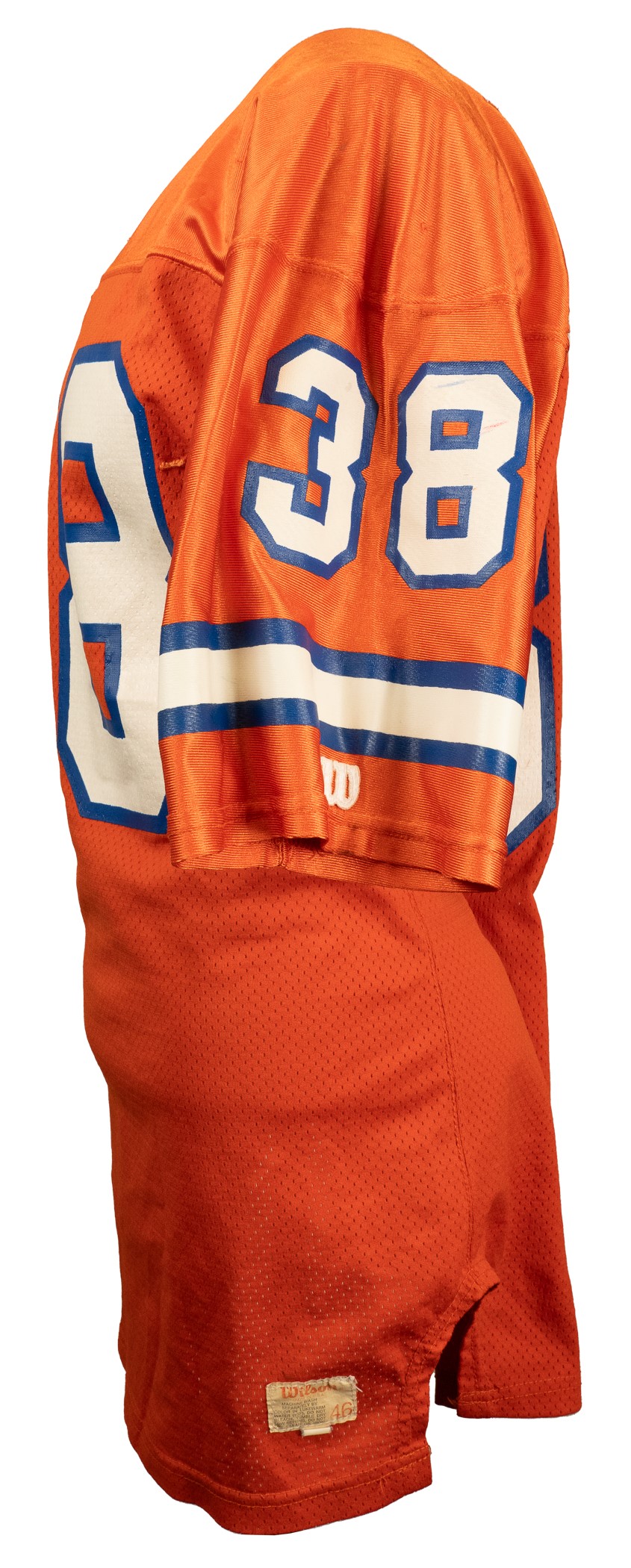 1991-1993 Reggie Rivers Denver Broncos Game-Used Home Jersey MEARS A10 ...