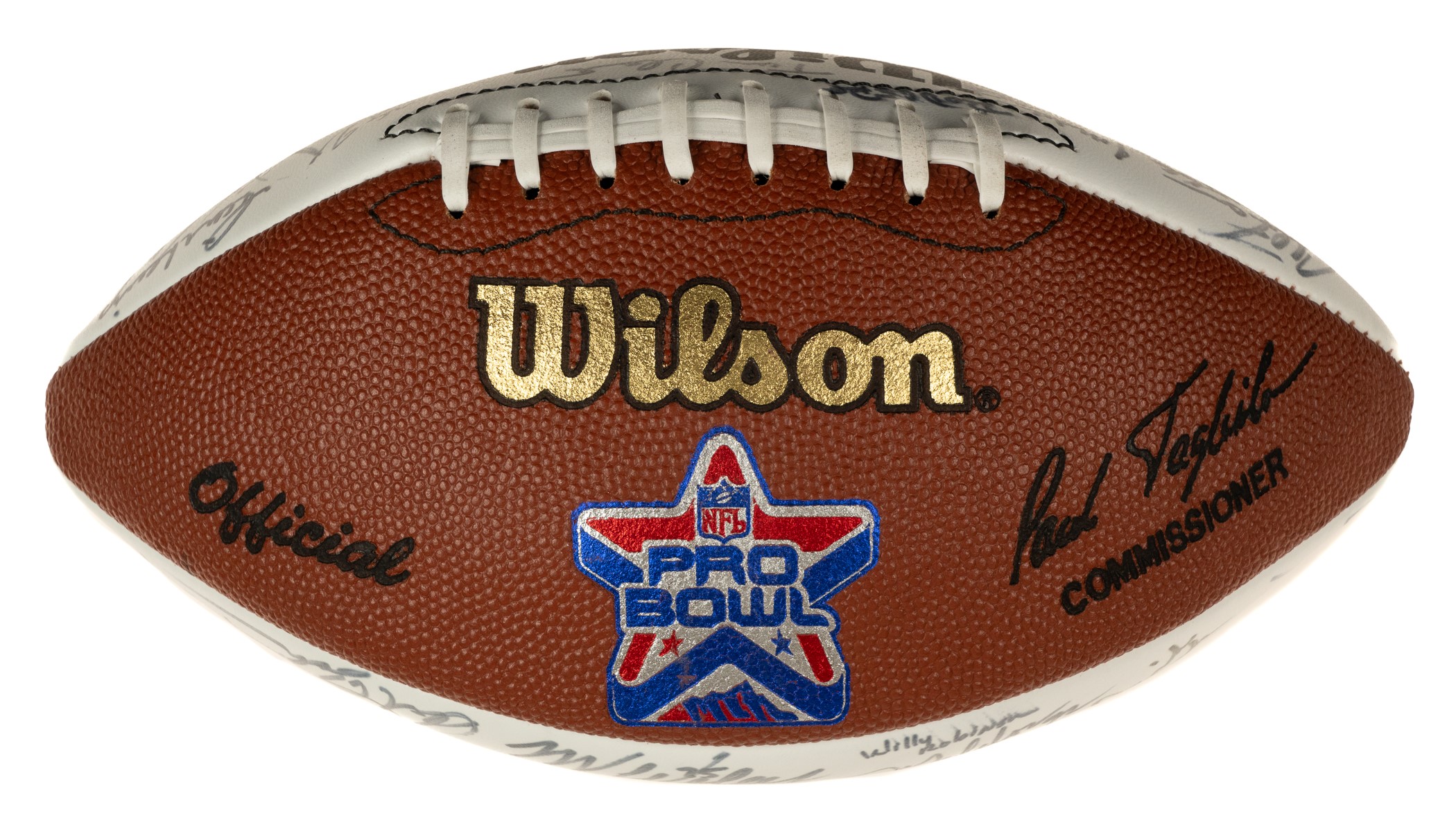 2002 AFC Pro Bowl Team-Signed Football | REA Archive