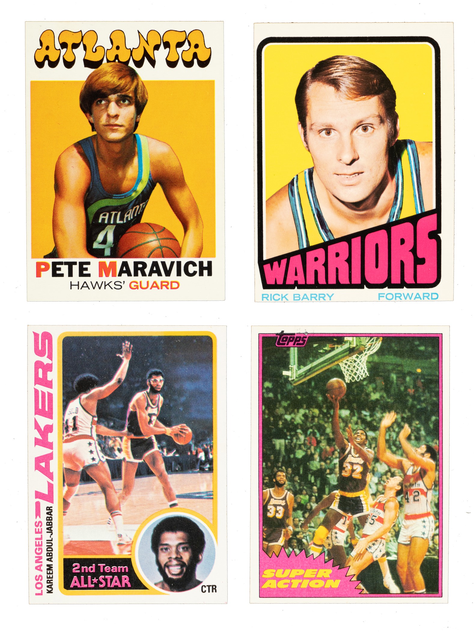 1971 to 1981 Topps Basketball Shoebox Collection (1,004) Including 327 ...