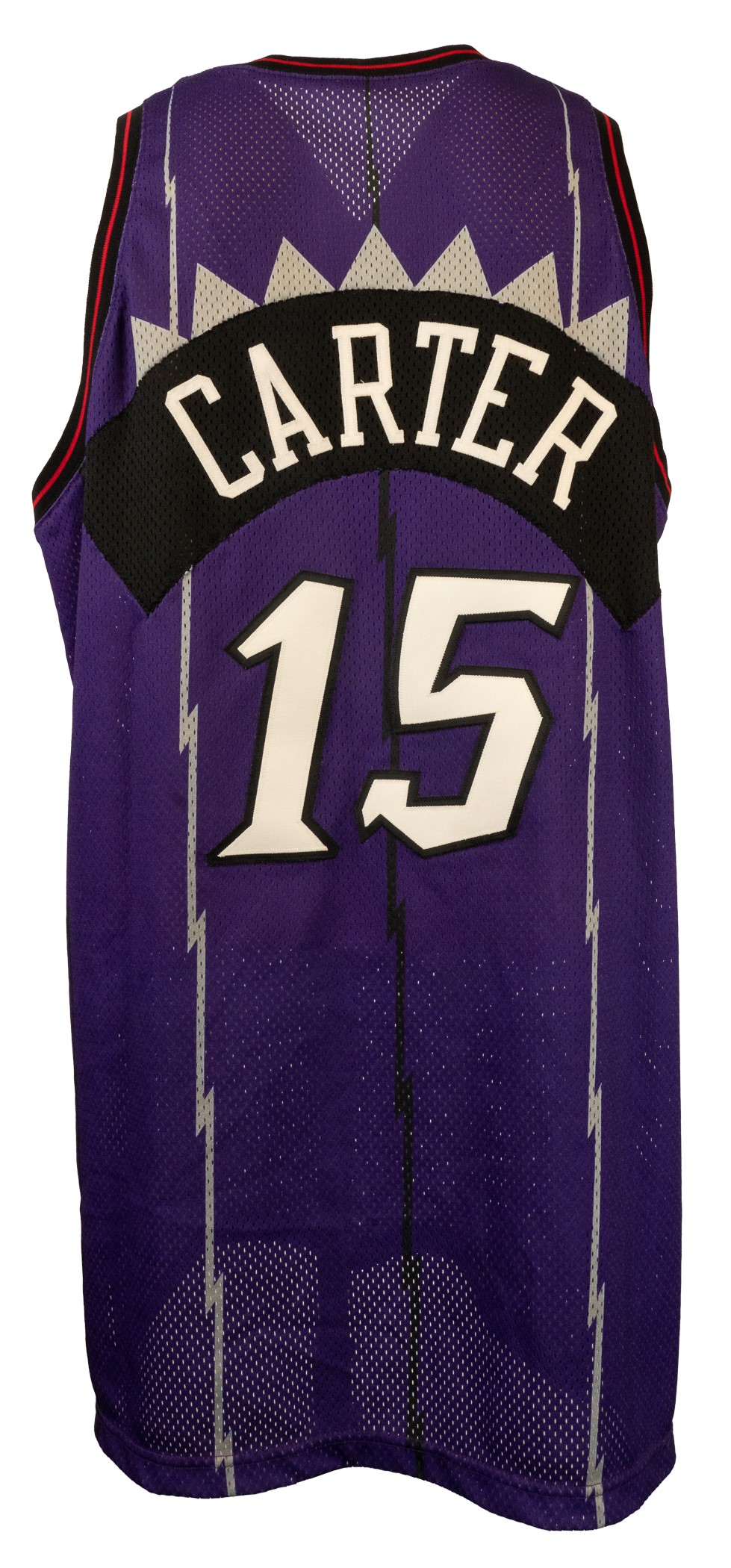 1998-1999 Vince Carter Toronto Raptors Game-Used Rookie Road Jersey ...