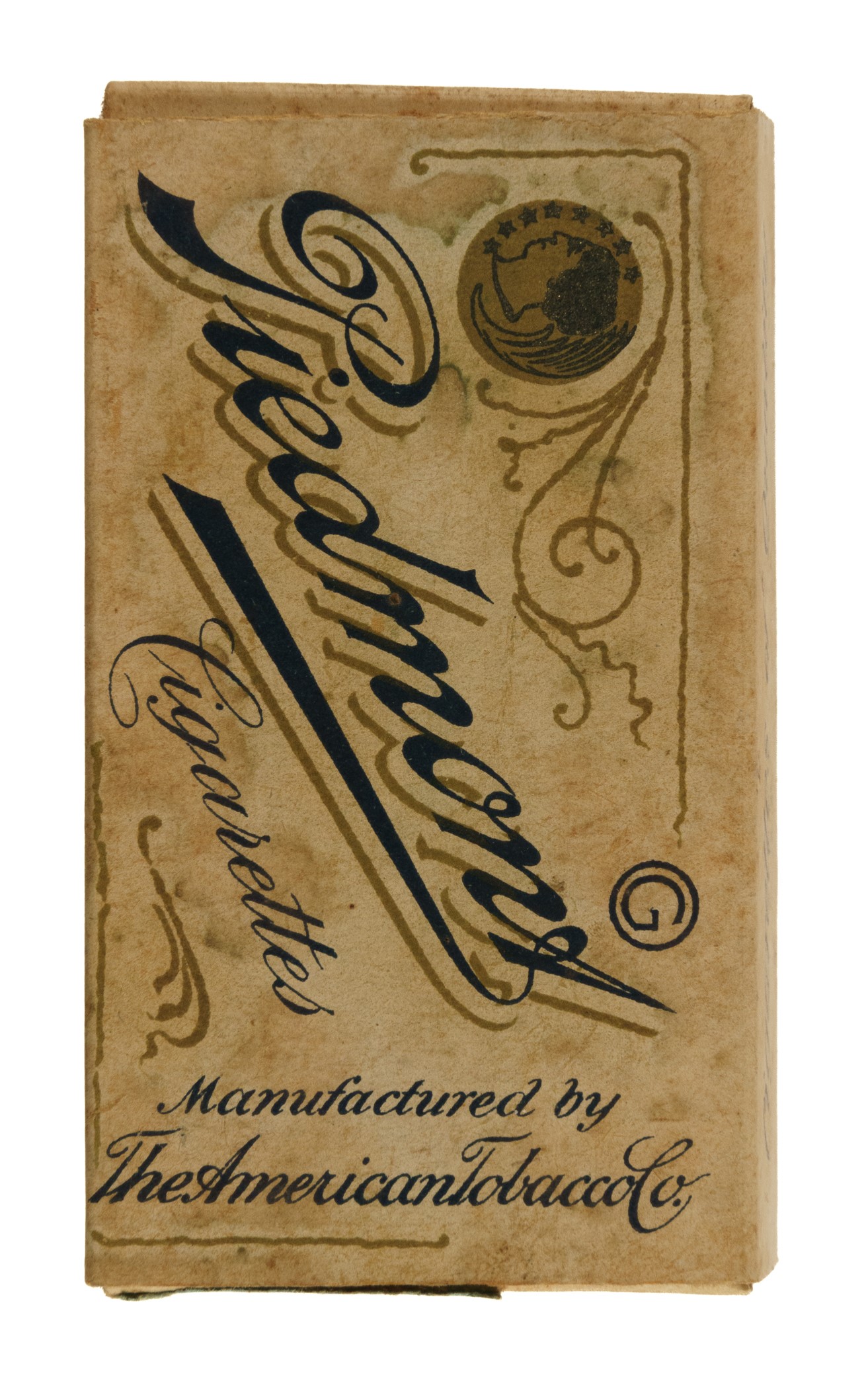 Circa 1910 Piedmont Cigarettes Unopened T206-Era Tobacco Pack - Newly ...